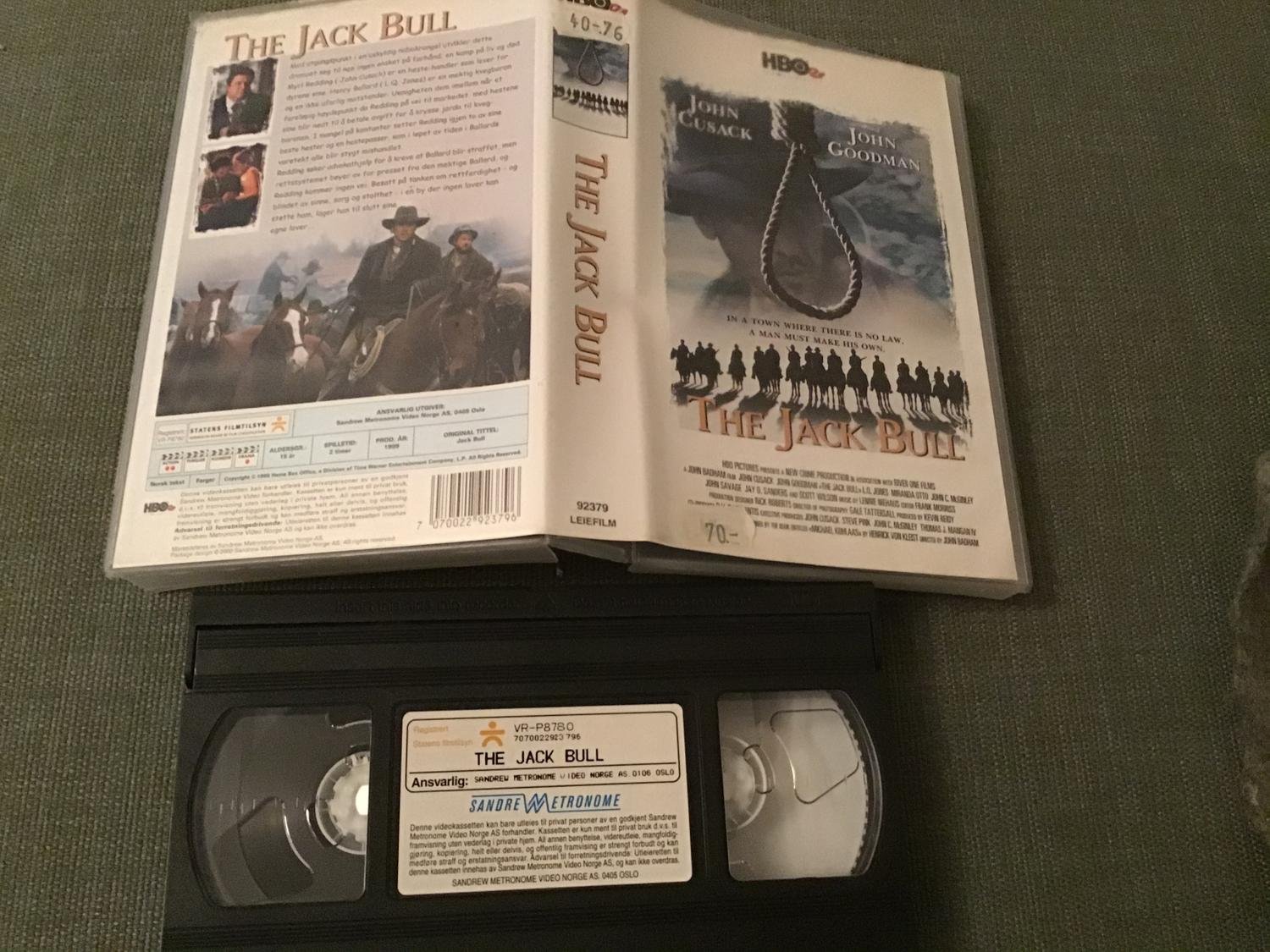 THE JACK BULL NORSK VHS WESTERN JOHN CUSACK JOH.. | Köp på Tradera ...