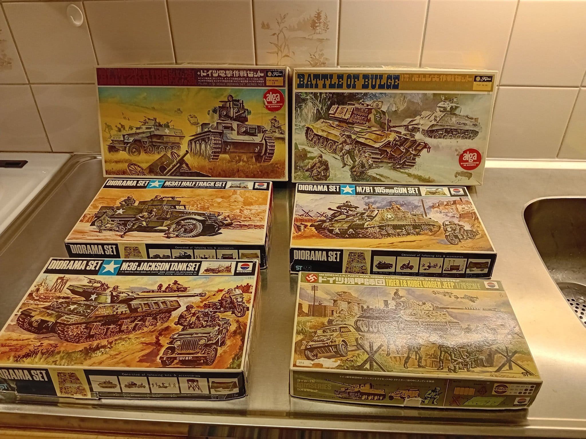 Nitto Diorama Set Tomma askar- 1/76 skala - WWII | Köp på Tradera ...