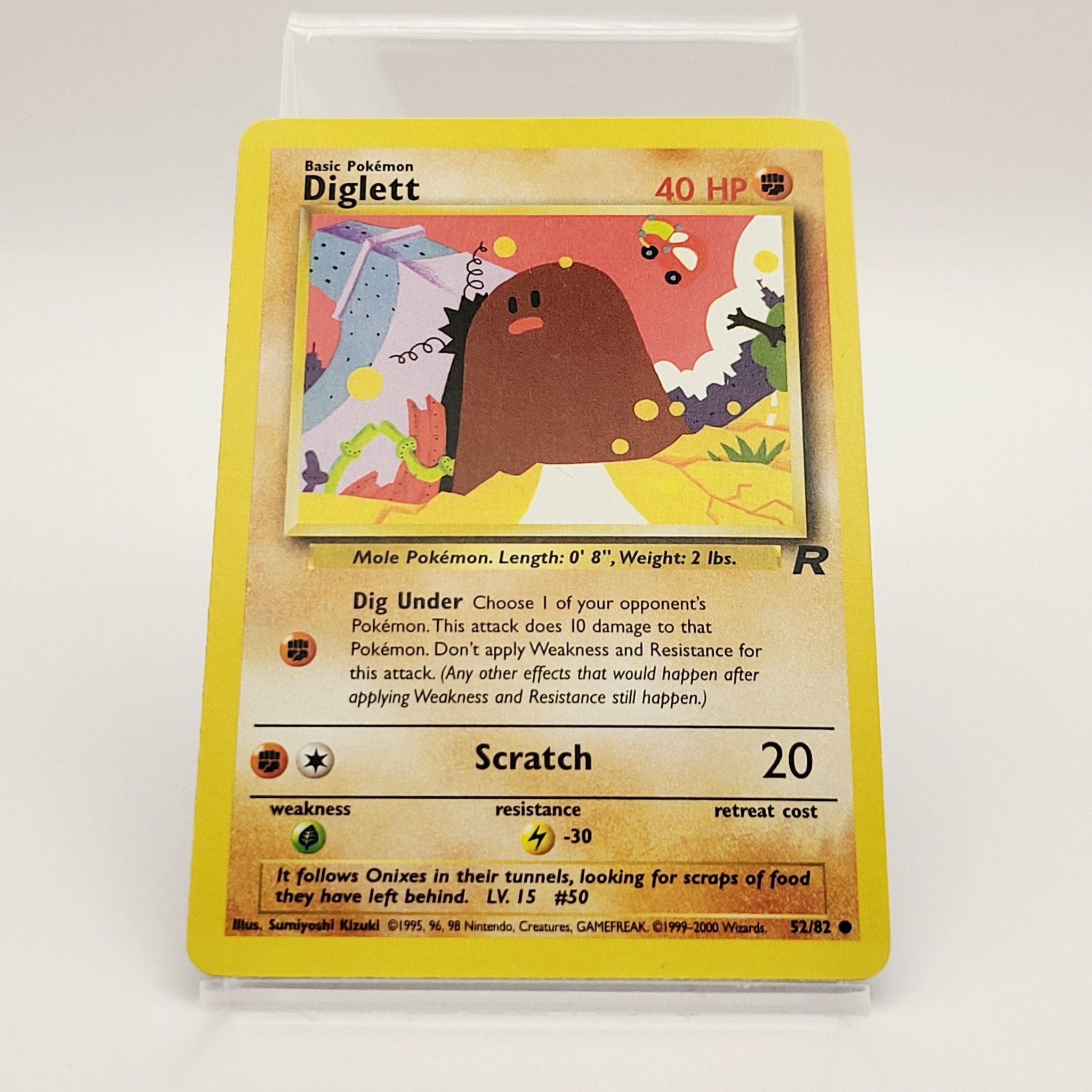 Diglett #52 Pokemon Team Rocket | Köp på Tradera (702029784)