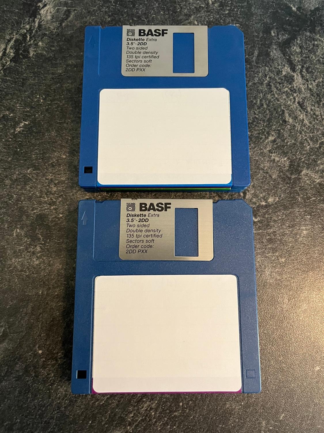 10st BASF Blå MF-2DD/720kb Disketter | Köp på Tradera (563071860)