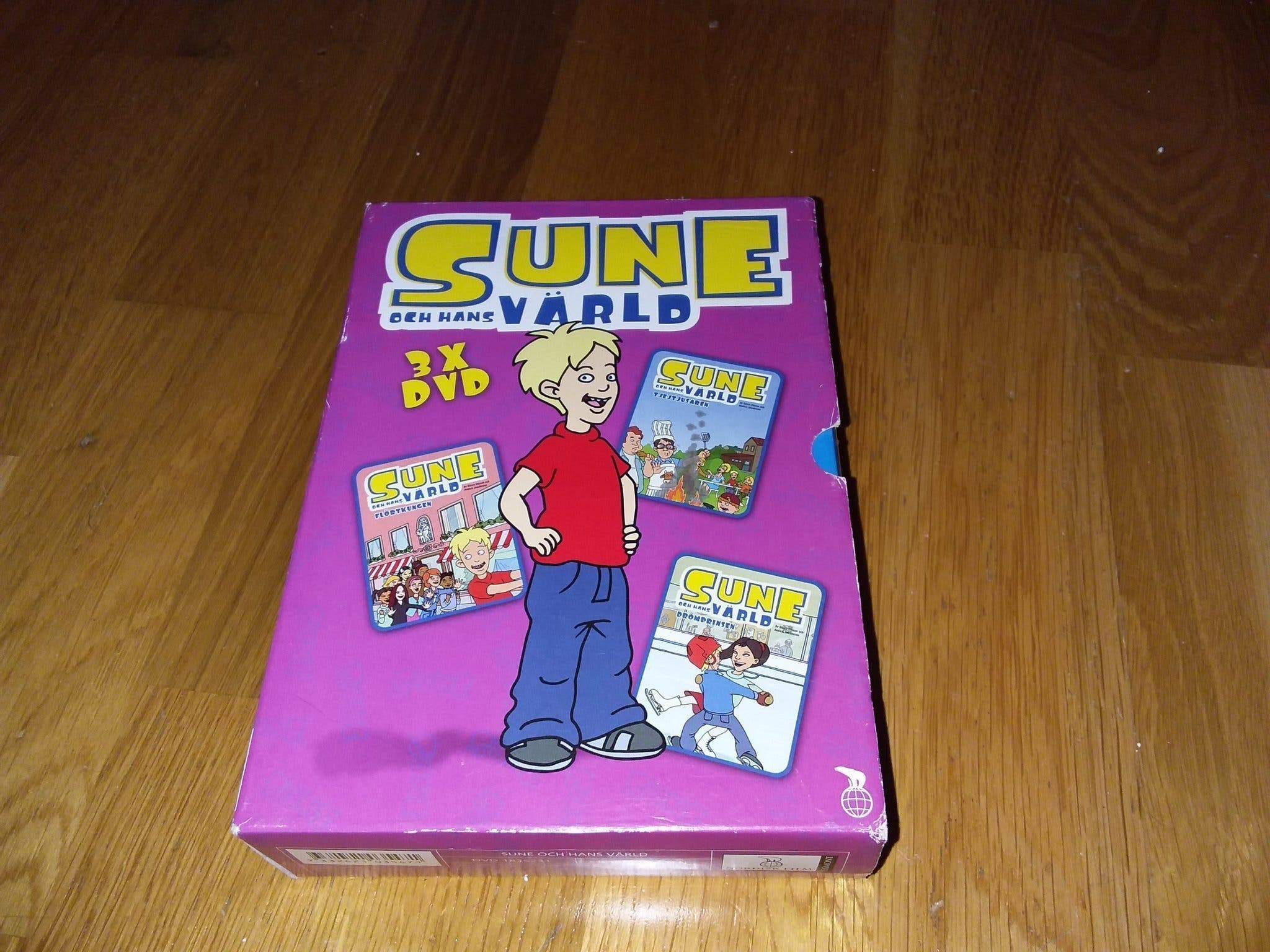 Sune och hans värld dvd box 3 dvd. Fint skick | Köp på Tradera (652643192)