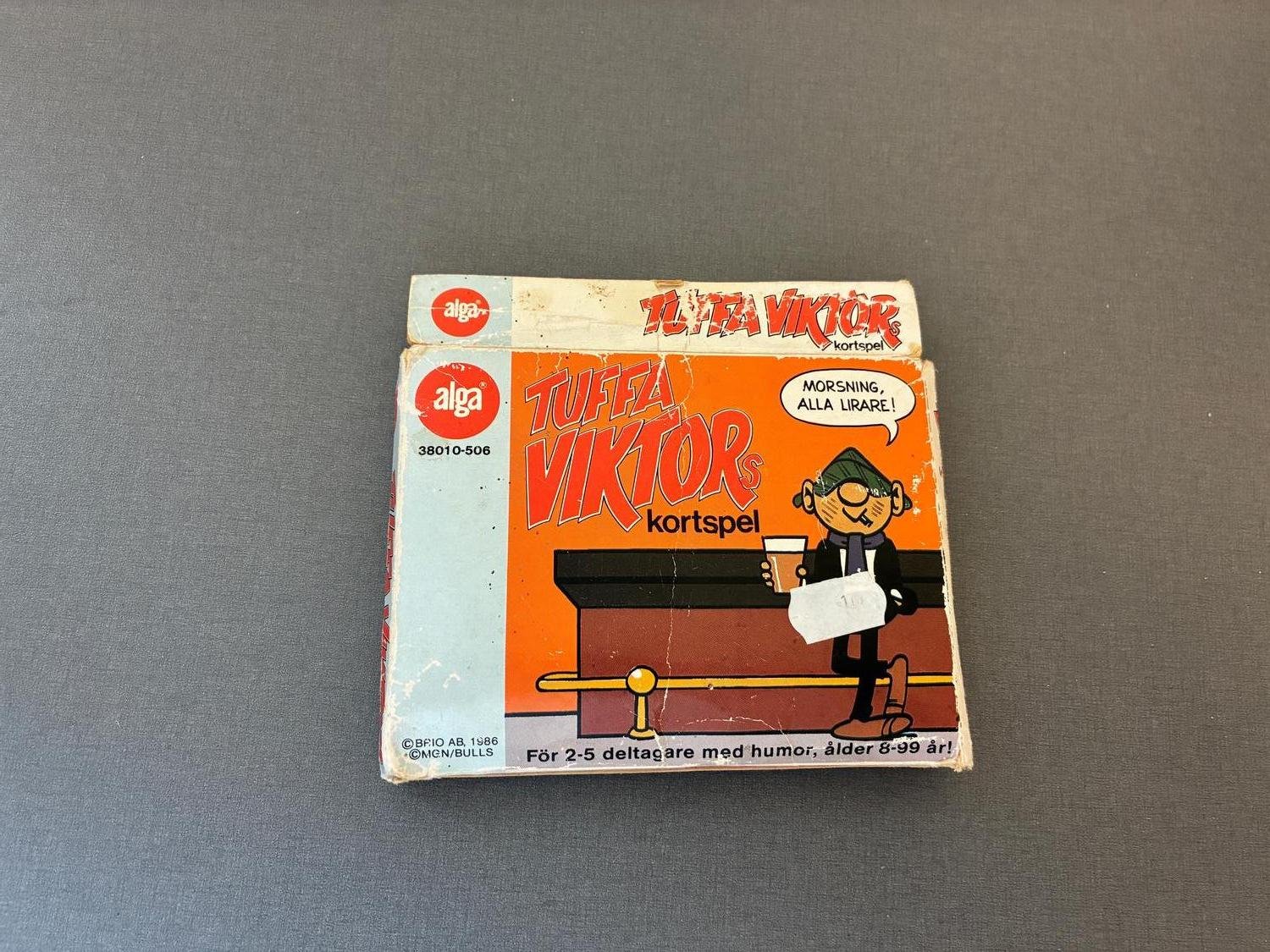 Tuffa Viktor Kortspel - 1986 - Alga | Köp från Zaffo på Tradera (698838787)