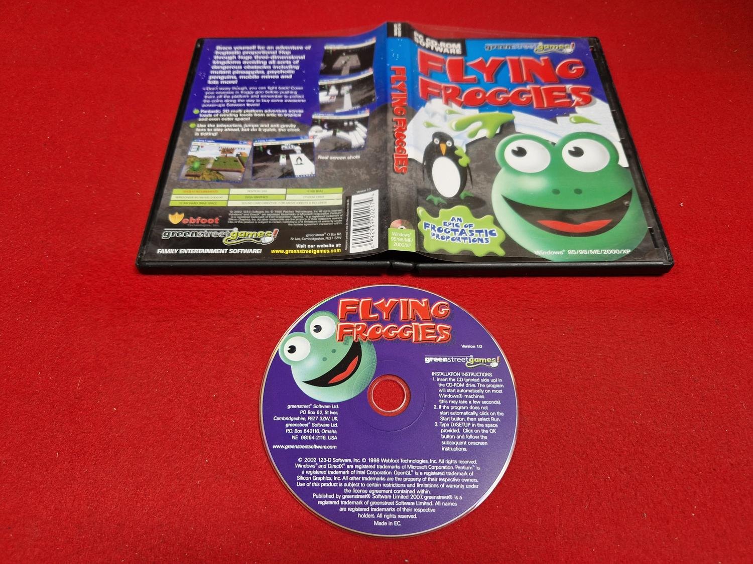 FLYING FROGGIES till PC | Köp från game-world på Tradera (599185884)
