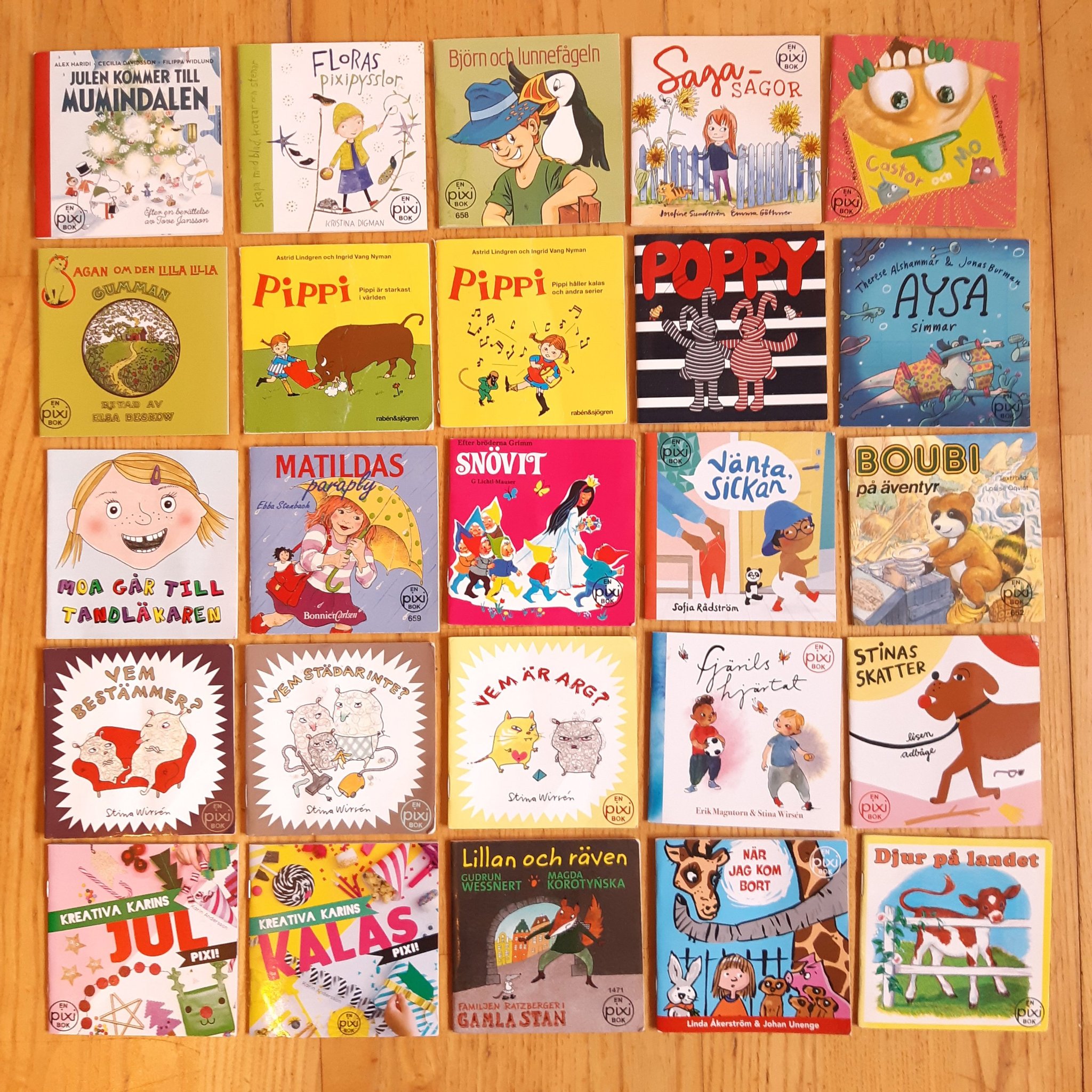 Se produkter som liknar 25 st Pixi böcker barnböcker .. på Tradera ...