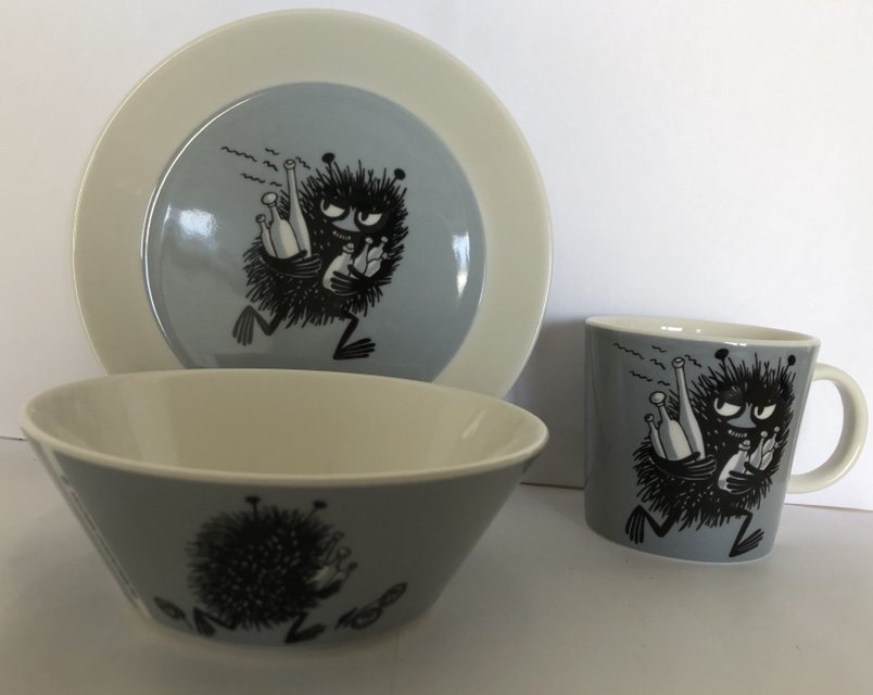 Muminmugg,Muminskål & Mumintallrik Stinky Från Finska Arabia (2001 ...