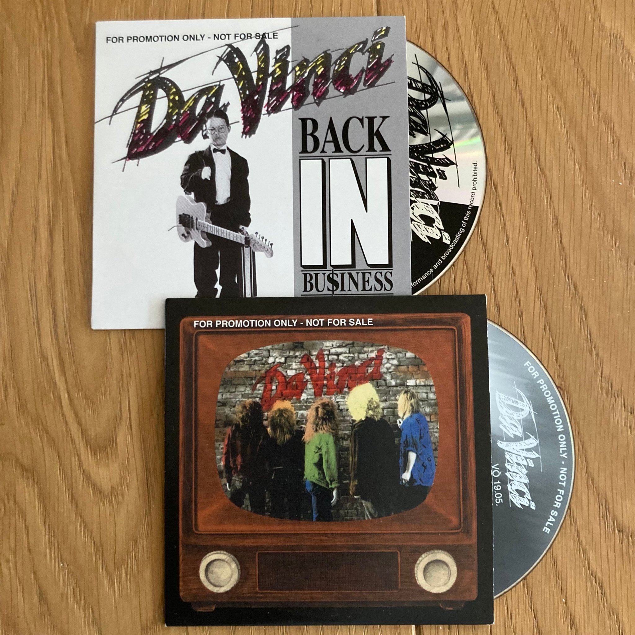 PROMO-CD x2 » DA VINCI - S/T & BACK IN BUSINESS | Köp på Tradera ...