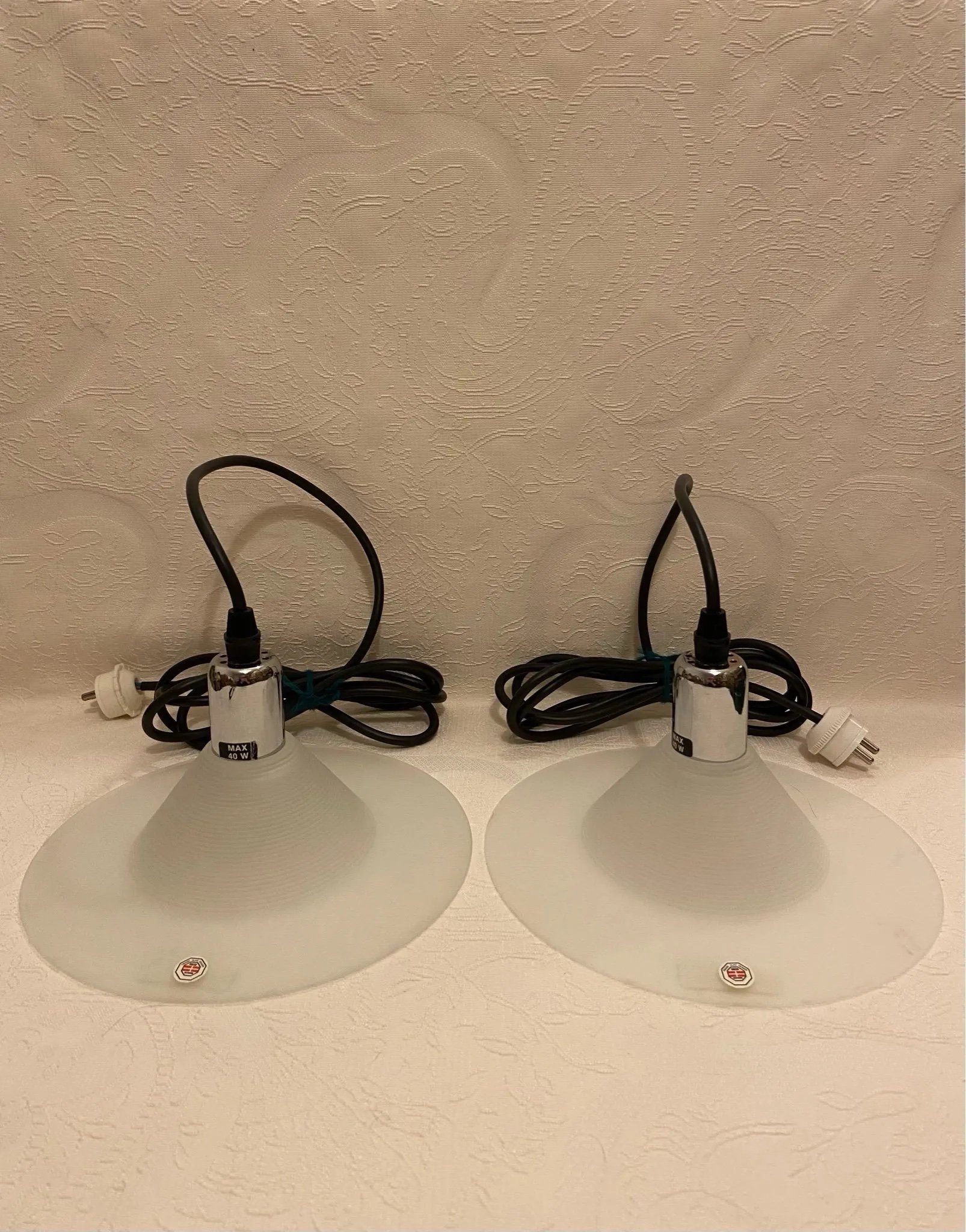 Paret Odreco Dansk Design Fönsterlampor Glaslam.. | Köp på Tradera ...