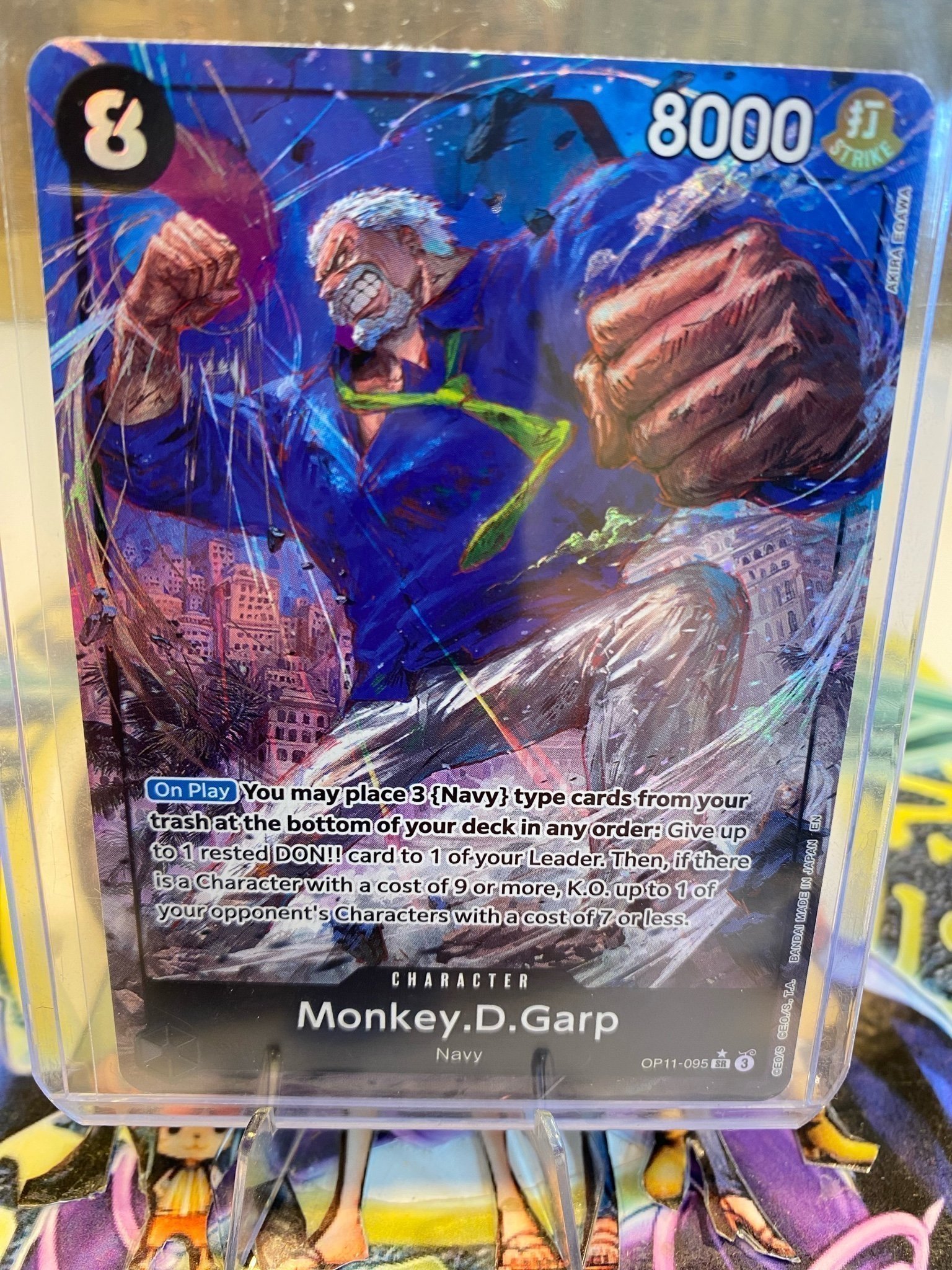 Monkey D. Garp - One Piece TCG op11-095 | Köp på Tradera (713290377)