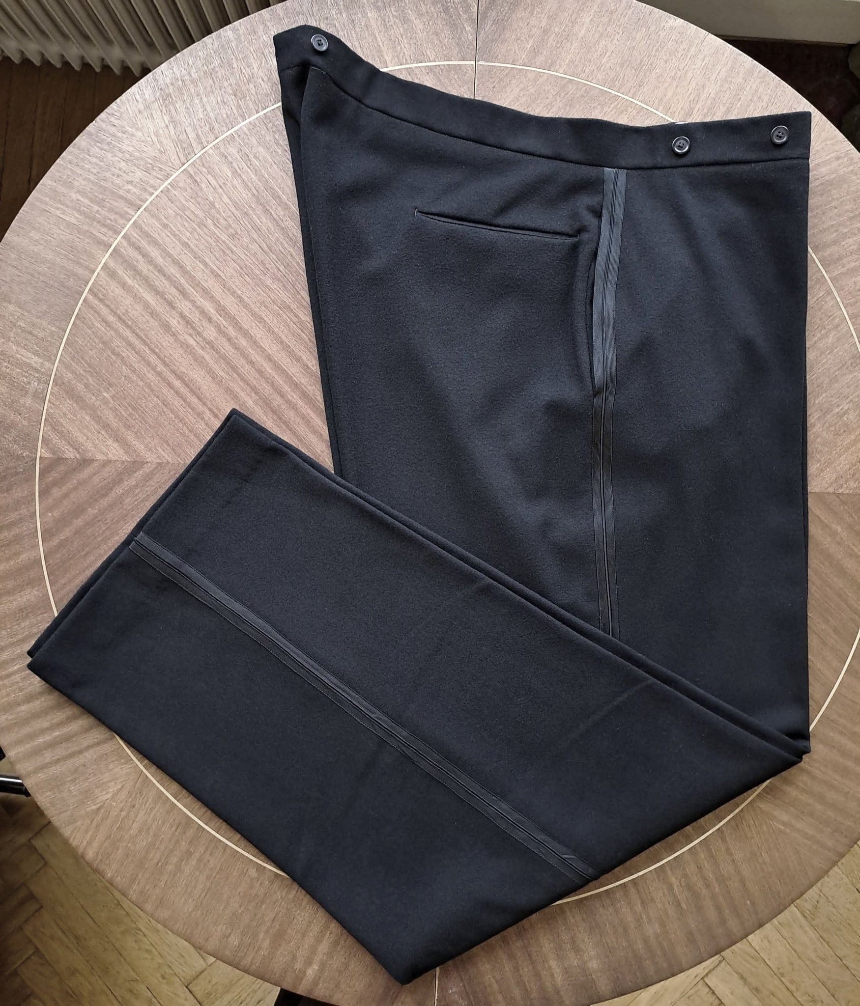 VINTAGE 30-TAL 40-TAL Smoking byxor bespoke tux.. | Köp på Tradera ...