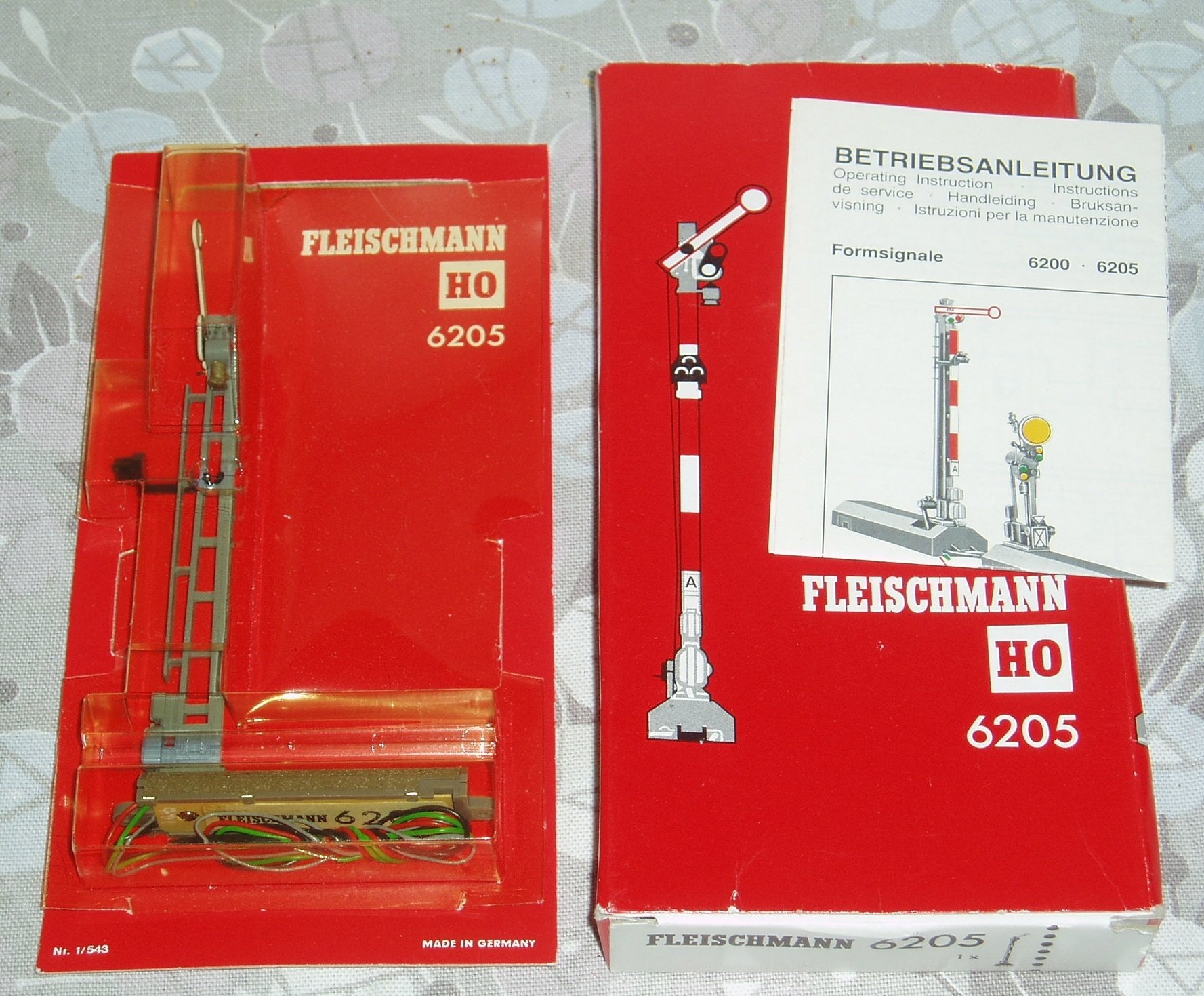 Fleischmann semafor 6205 skala H0 i oöppnad för.. | Köp på Tradera ...
