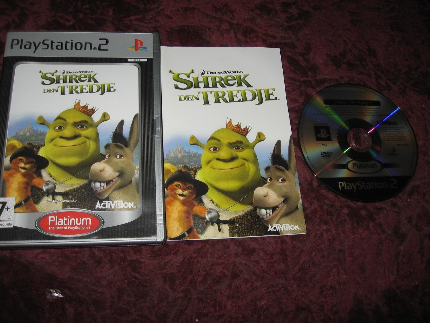 SHREK DEN TREDJE - PLAYSTATION 2 .. | Köp från ghost 64 på Tradera ...