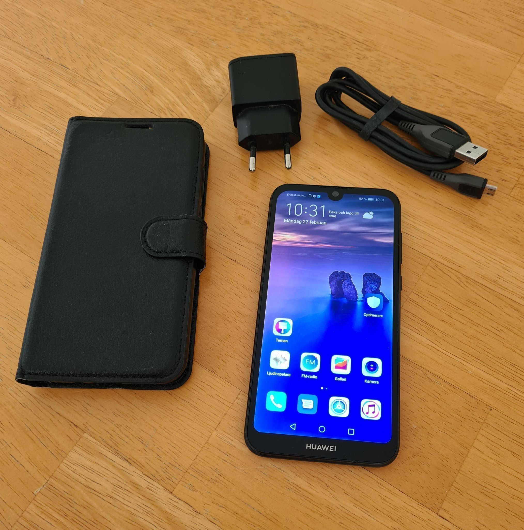 Huawei Y5 Dual SIM 16Gb Olåst Välvårdad i mycke.. | Köp på Tradera ...