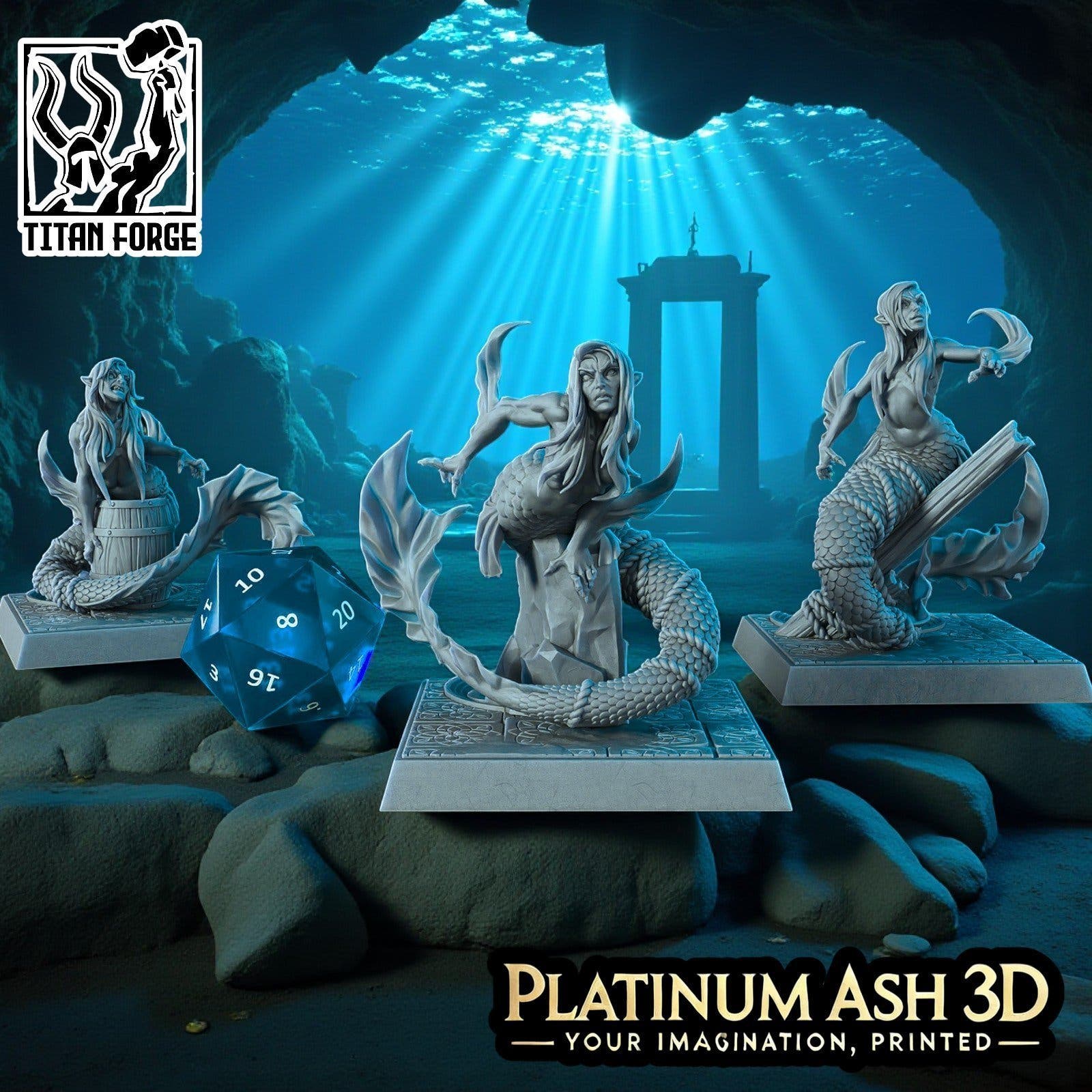 Deep Sea Sirens – Fantasy – D&D – Pathfinder – .. | Köp på Tradera ...