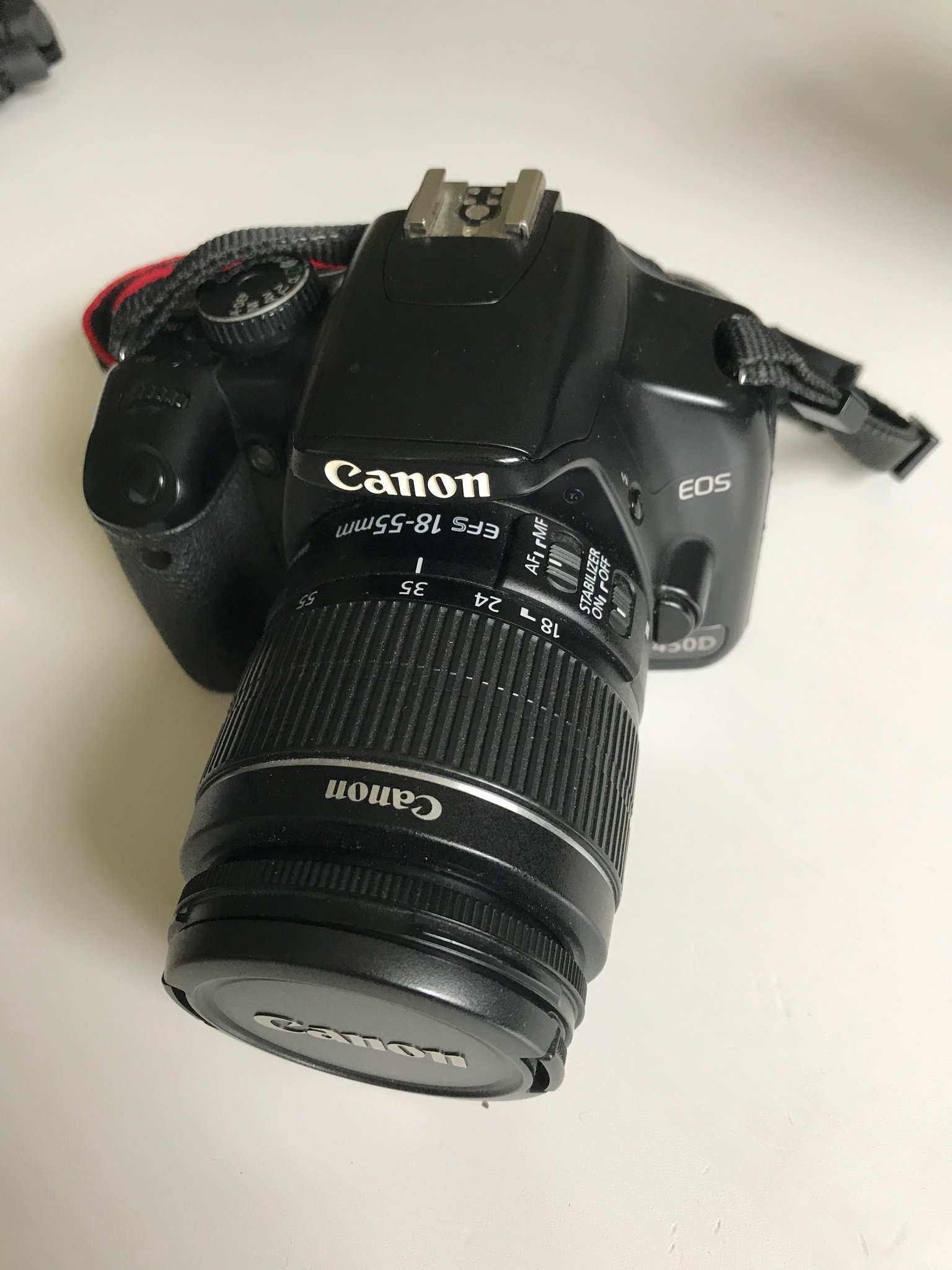 Canon eos 450D med tillbehör (410025248) ᐈ Köp på Tradera