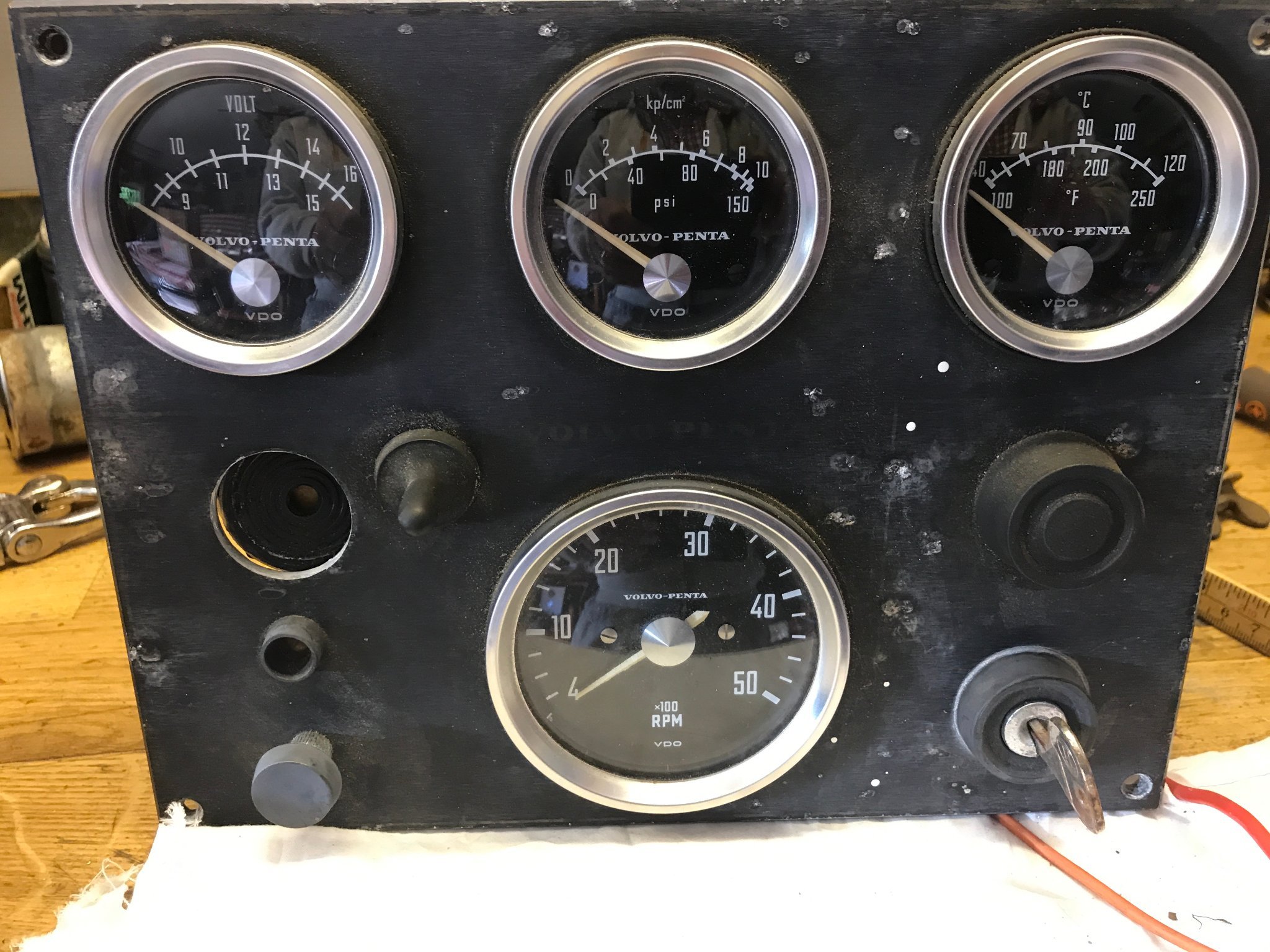 Volvo-Penta. Instrument. (417923542) ᐈ Köp på Tradera