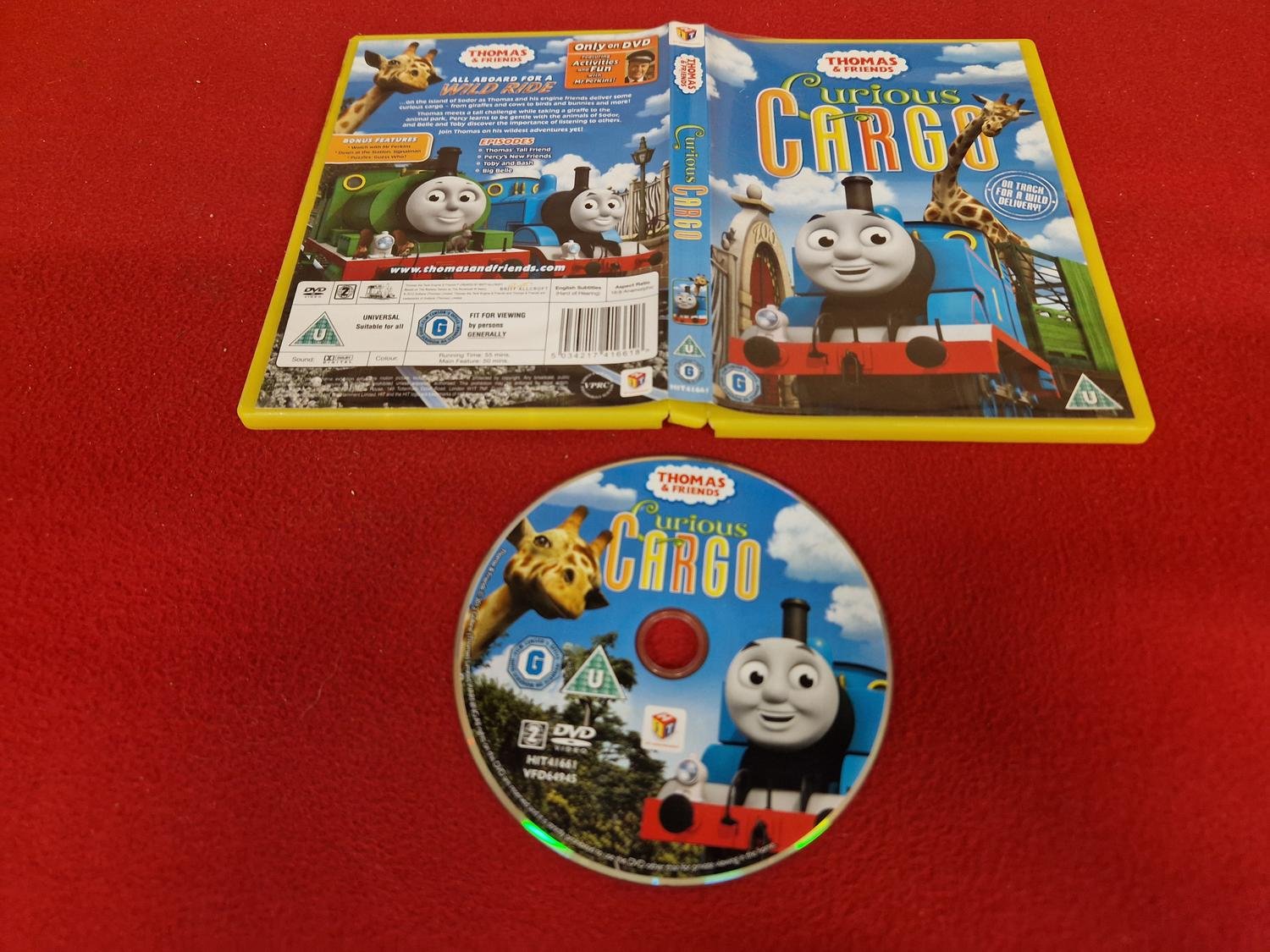 THOMAS & FRIENDS CURIOUS CARGO .. | Köp från game-world på Tradera ...