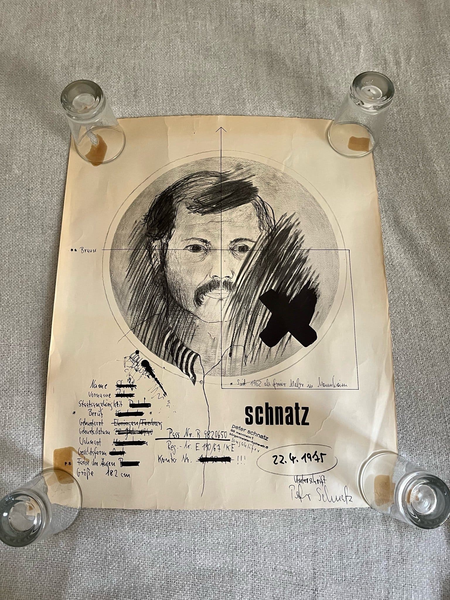 Bild konst av Peter Schnatz. 40cm x 48 cm. Svar.. | Köp på Tradera ...