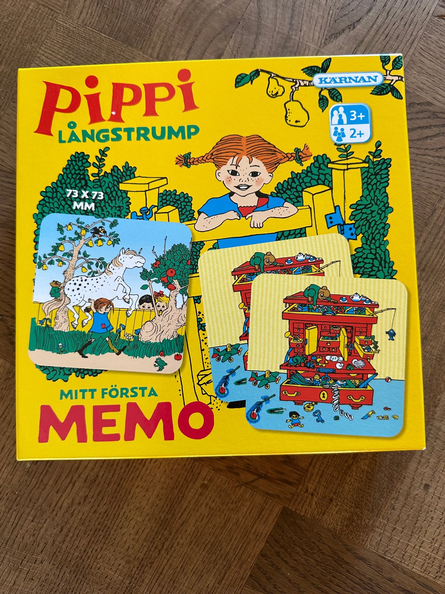 NYtt! Pippi Långstrump Memo - Memory - Kärnan -.. | Köp på Tradera ...