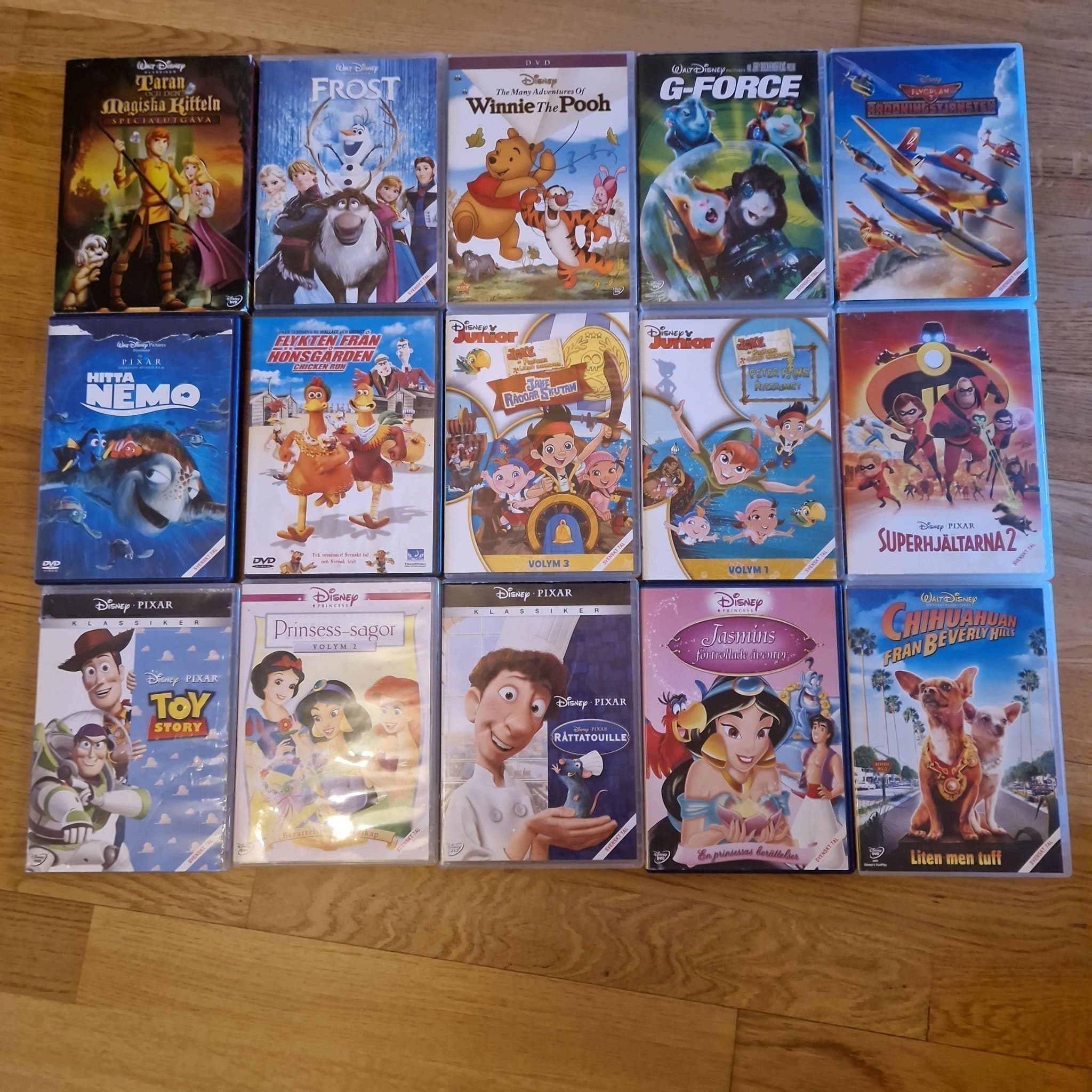 DVD-filmer: Disney och Pixar Klassiker - 15 fil.. | Köp på Tradera ...