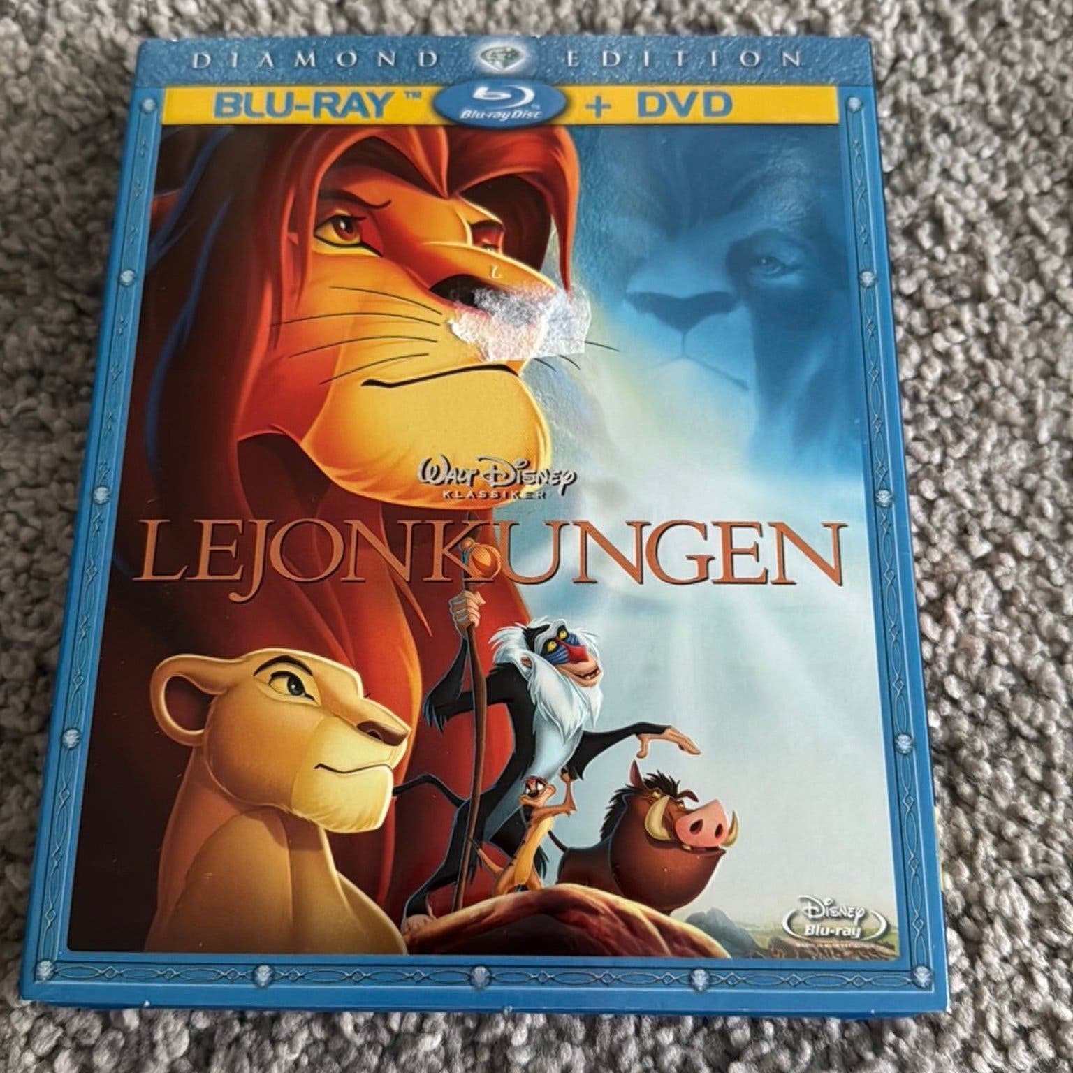 Lejonkungen (Blu-ray + DVD) Matthew Broderick, .. | Köp på Tradera ...