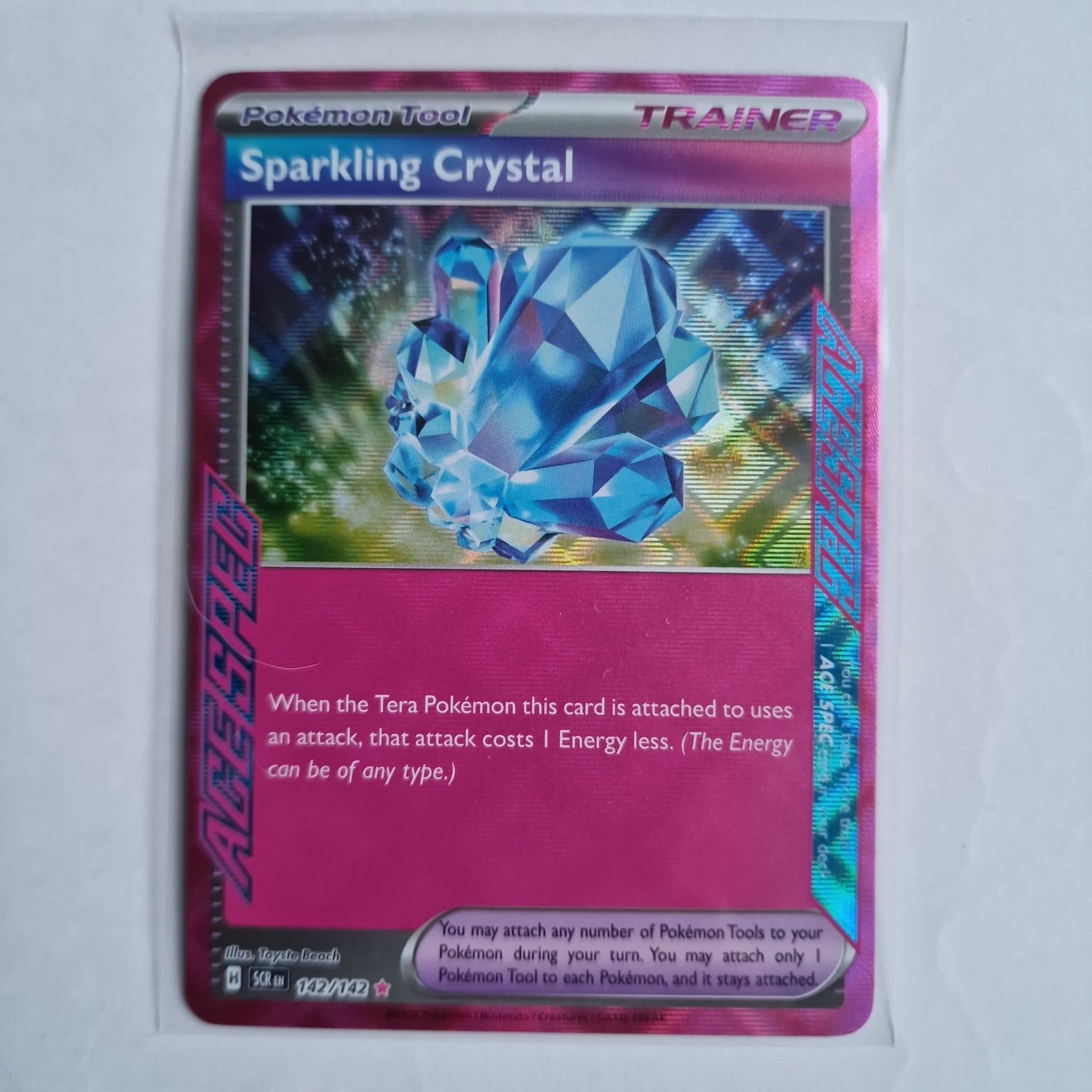 Sparkling Crystal 142/142 - Pokémon Stellar Crown | Köp på Tradera ...