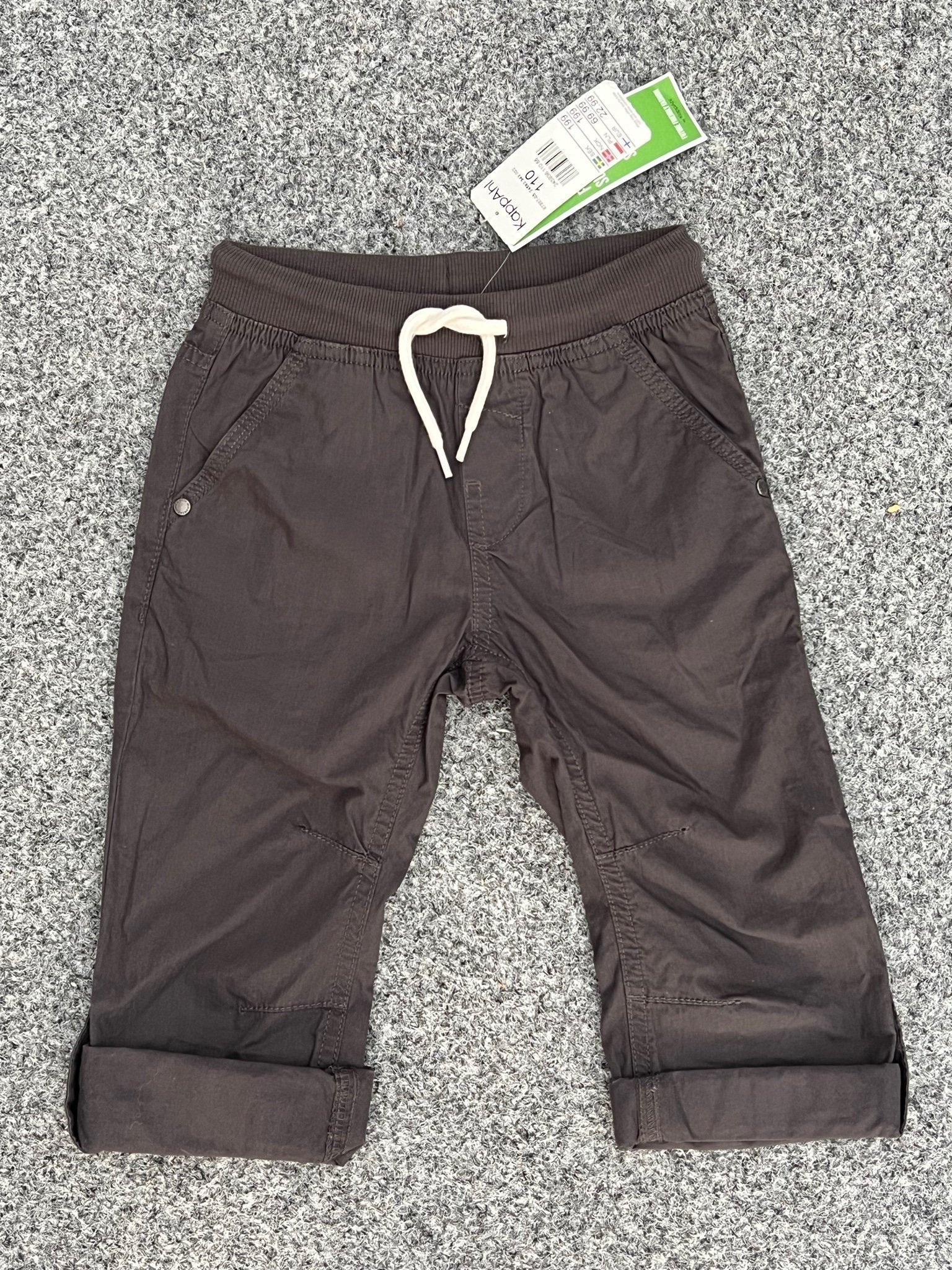 Nya bomullsbyxor i mörkgrått, storlek 110, Kapp.. | Köp på Tradera ...