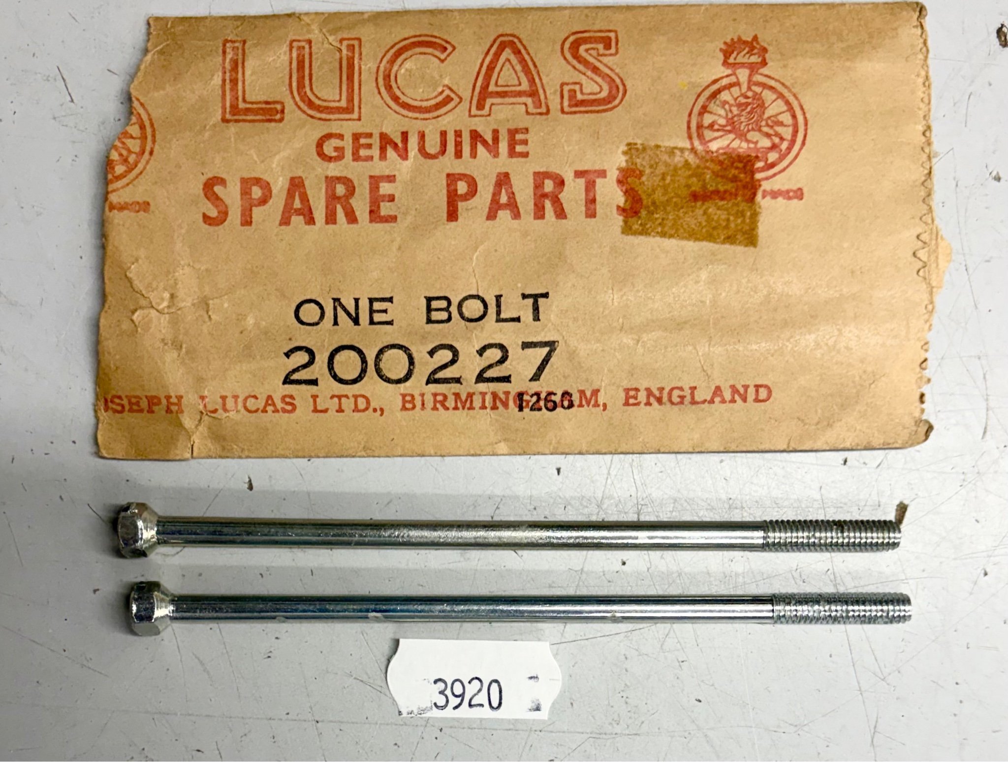 Lucas rostfri bult 200227 | Köp på Tradera (733633075)