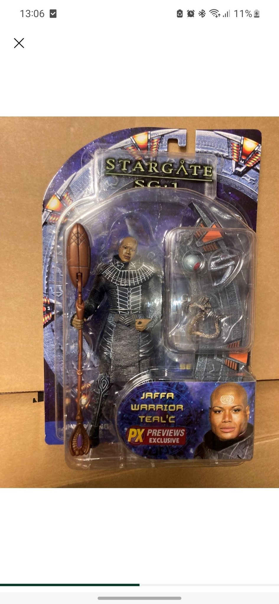 STARGATE SG-1 JAFFA WARRIOE TEAL'C EXCLUSIVE DI.. | Köp på Tradera ...