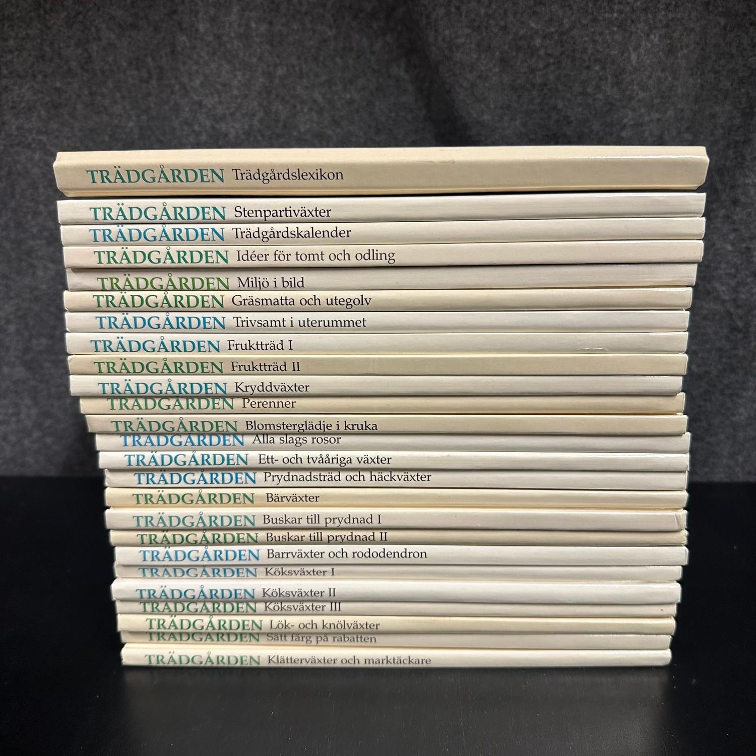25 böcker om trädgården - Bokpa.. | Köp från LindesFynd på Tradera ...