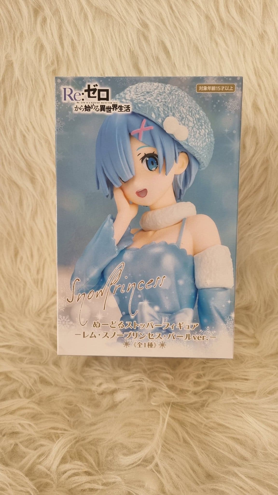 UTFÖRSÄLJNING 30%! FURYU Re:Zero Rem Snow Princ.. | Köp på Tradera ...