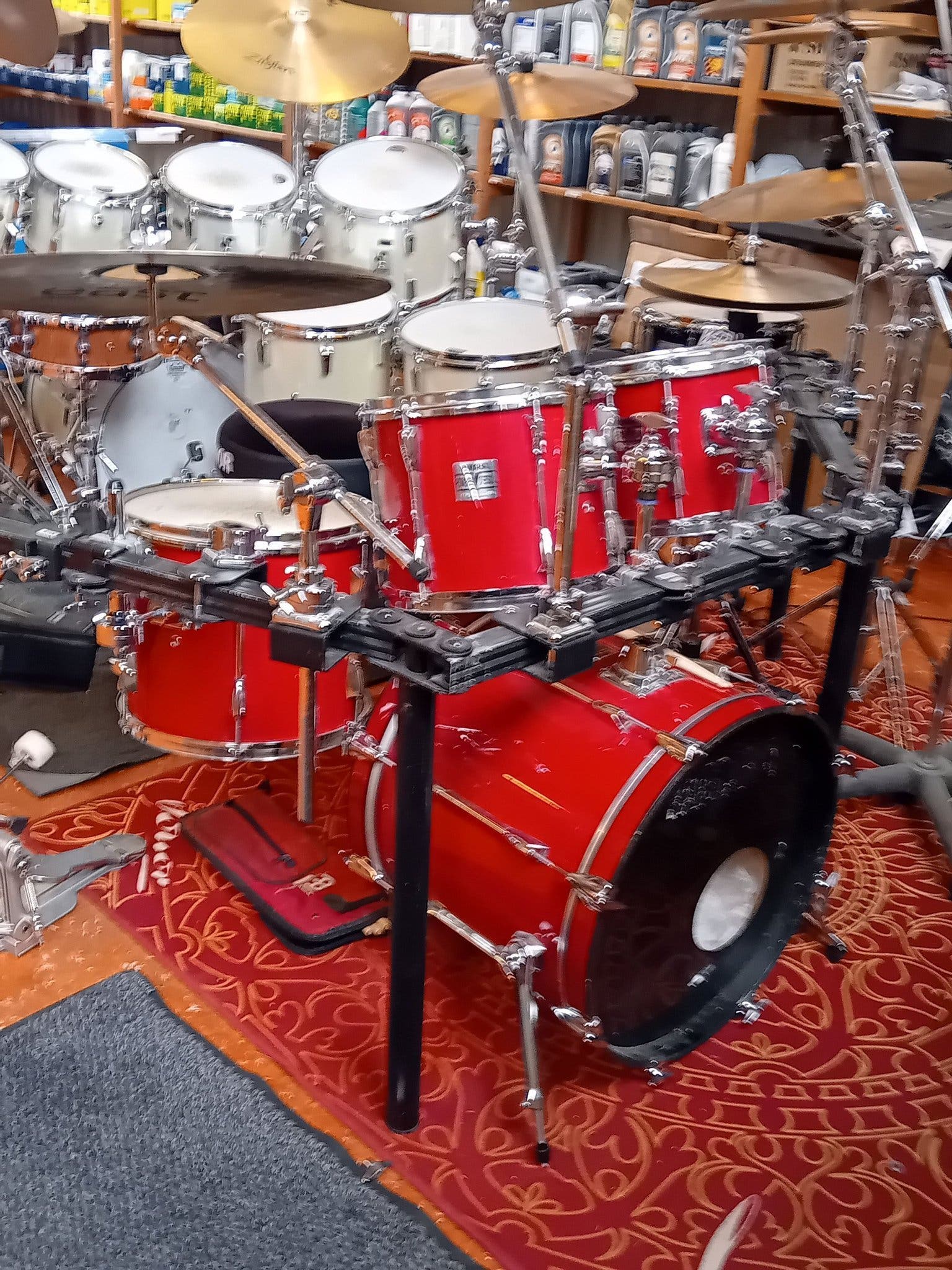 Se produkter som liknar Yamaha Power V Special trummor på Tradera ...