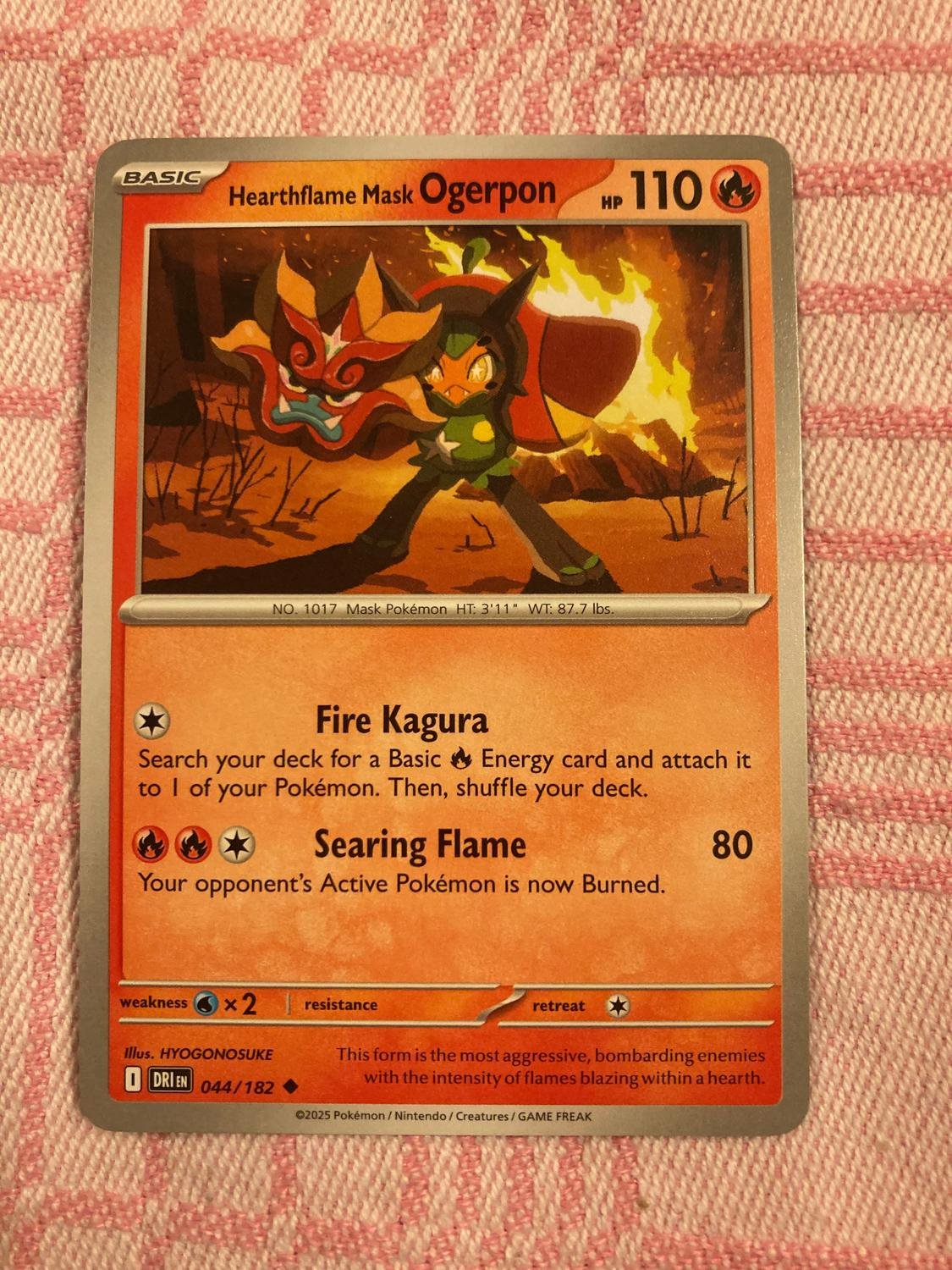HEARTHFLAME MASK OGERPON - POKEM.. | Köp från hasse1248 på Tradera ...