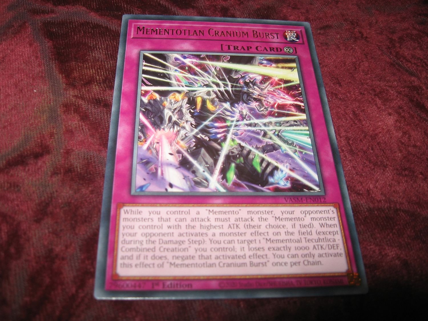 YU-GI-OH MEMENTOTLAN CRANIUM BURS.. | Köp från ghost 64 på Tradera ...