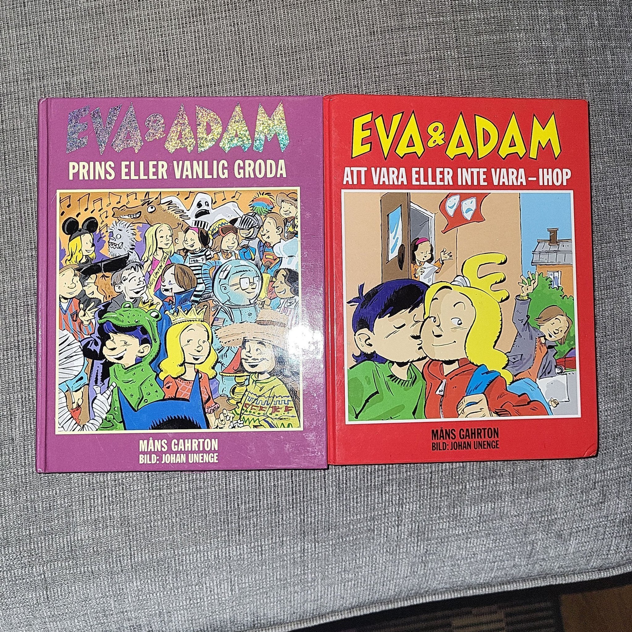 Se produkter som liknar Eva & Adam: Två Böcker - Måns.. på Tradera ...