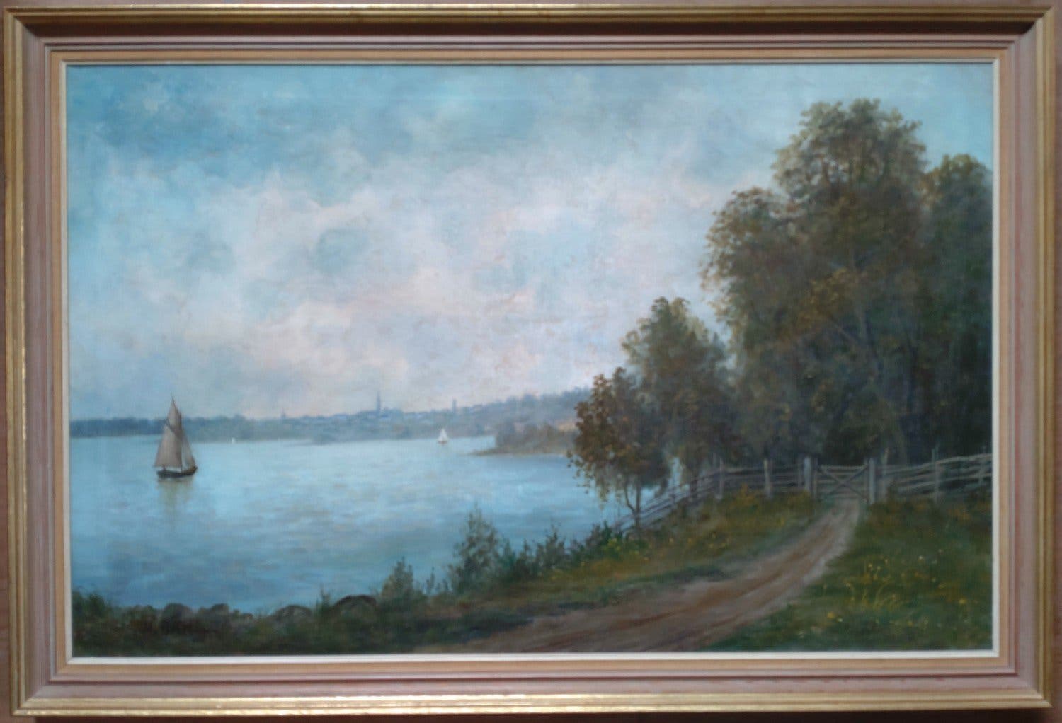 Anshelm Dahl, (Anselm Wiedh) 1897-1964, olja på.. | Köp på Tradera ...