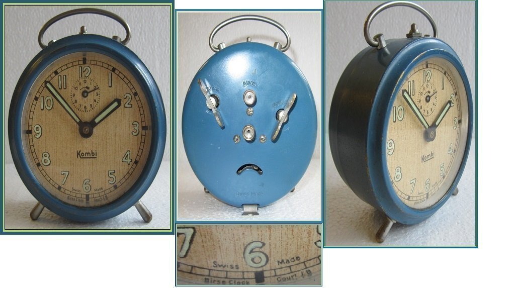 EXTREME RARE"KOMBI" Birse Clock-Court J.B. alar.. | Köp på Tradera ...