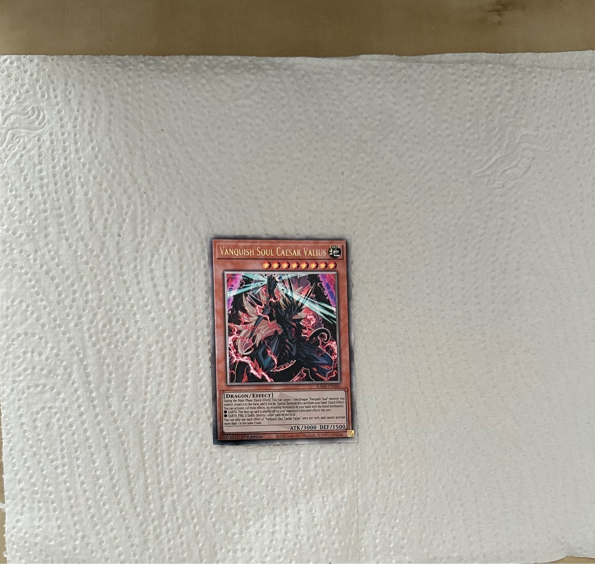 Yu-Gi-Oh Vanquish Soul Caesar Valius Quarter Ce.. | Köp på Tradera (704348245)