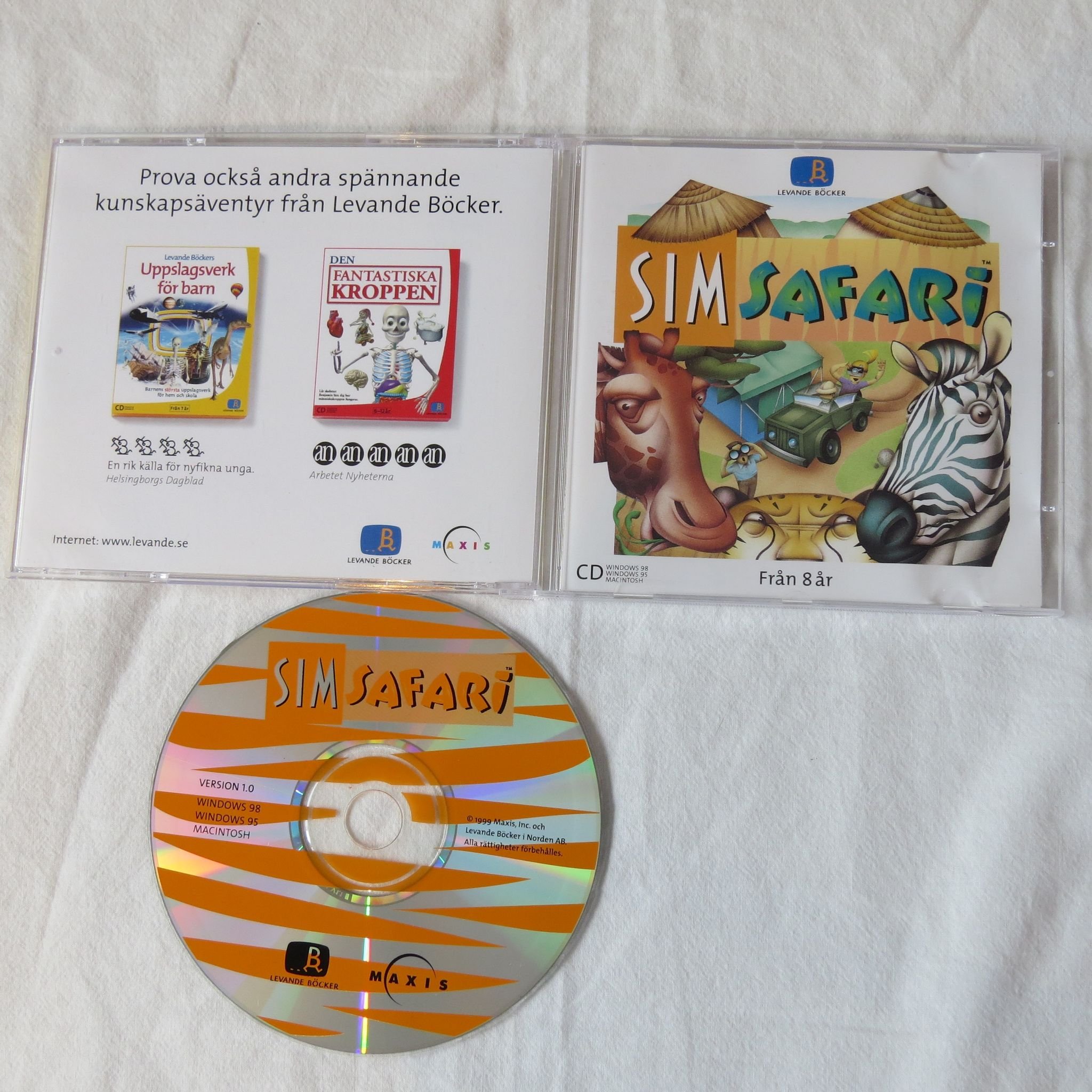 Sim Safari - PC CD-ROM | Köp på Tradera (690542623)