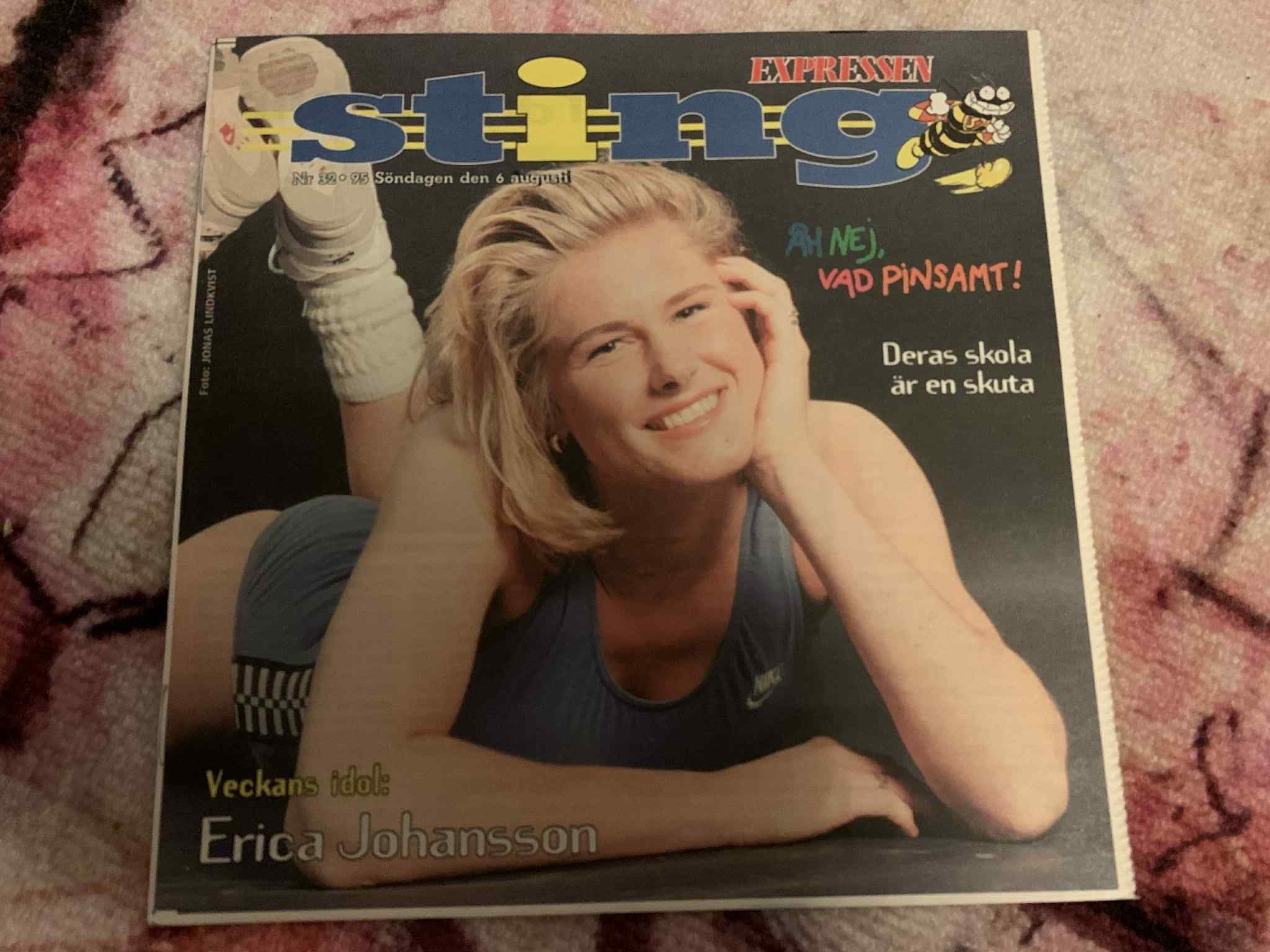 Sting - Expressen - Mini tidning nr 32/1995 - E.. | Köp på Tradera ...