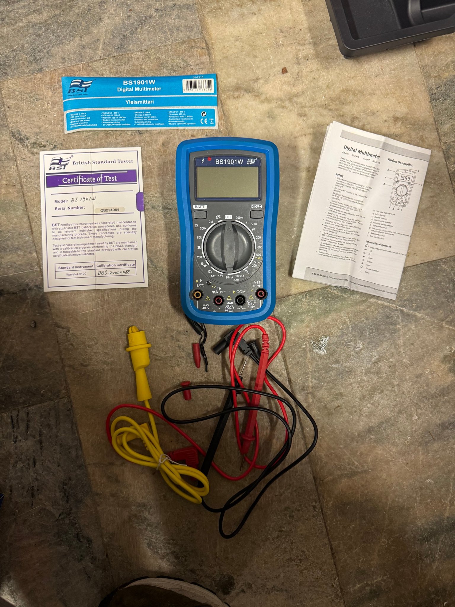 BS1901W Digital Multimeter | Köp på Tradera (713344467)