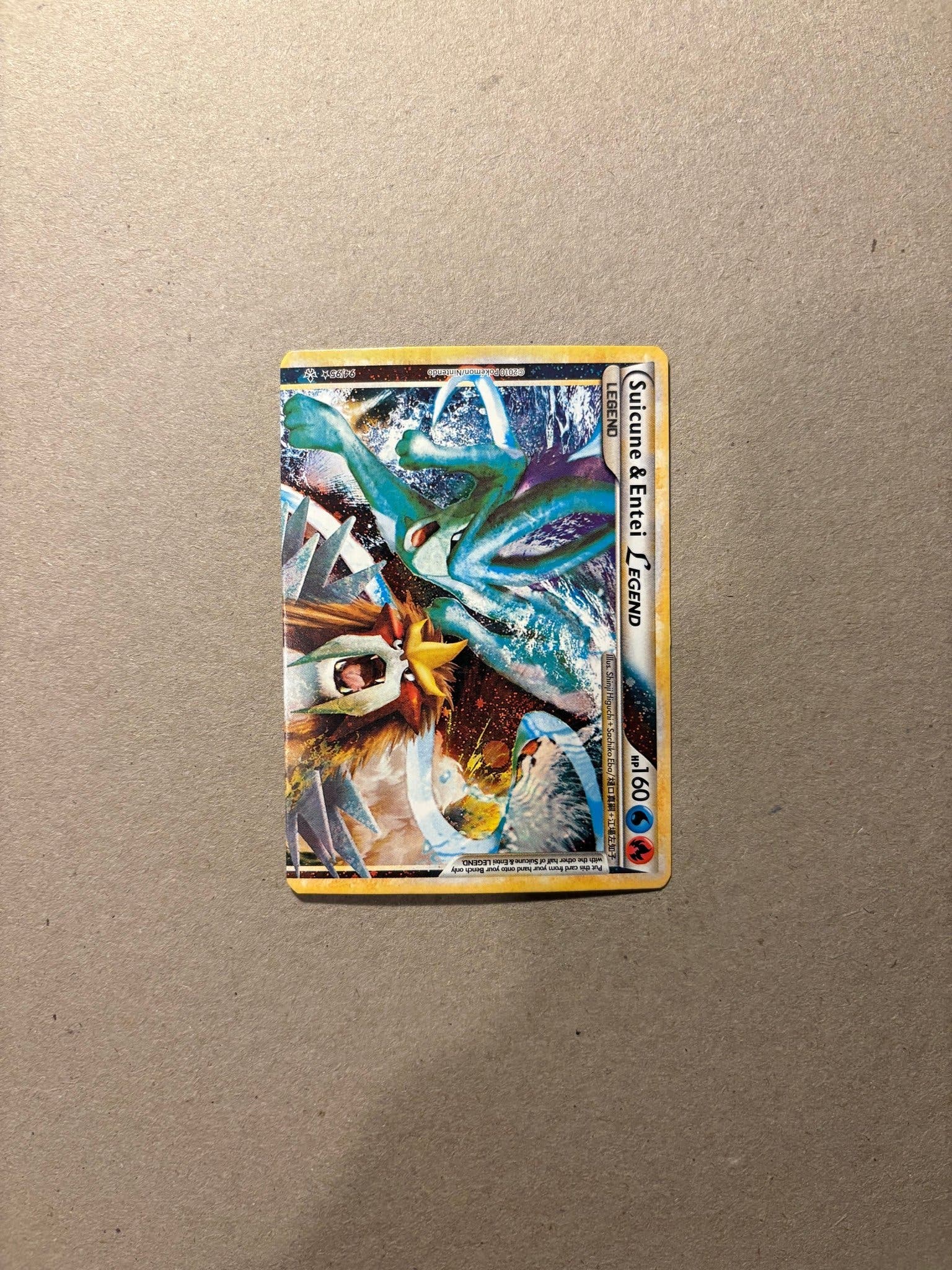 Pokémonkort - Suicune & Entei LEGEND (FULLART) | Köp på Tradera (713941041)
