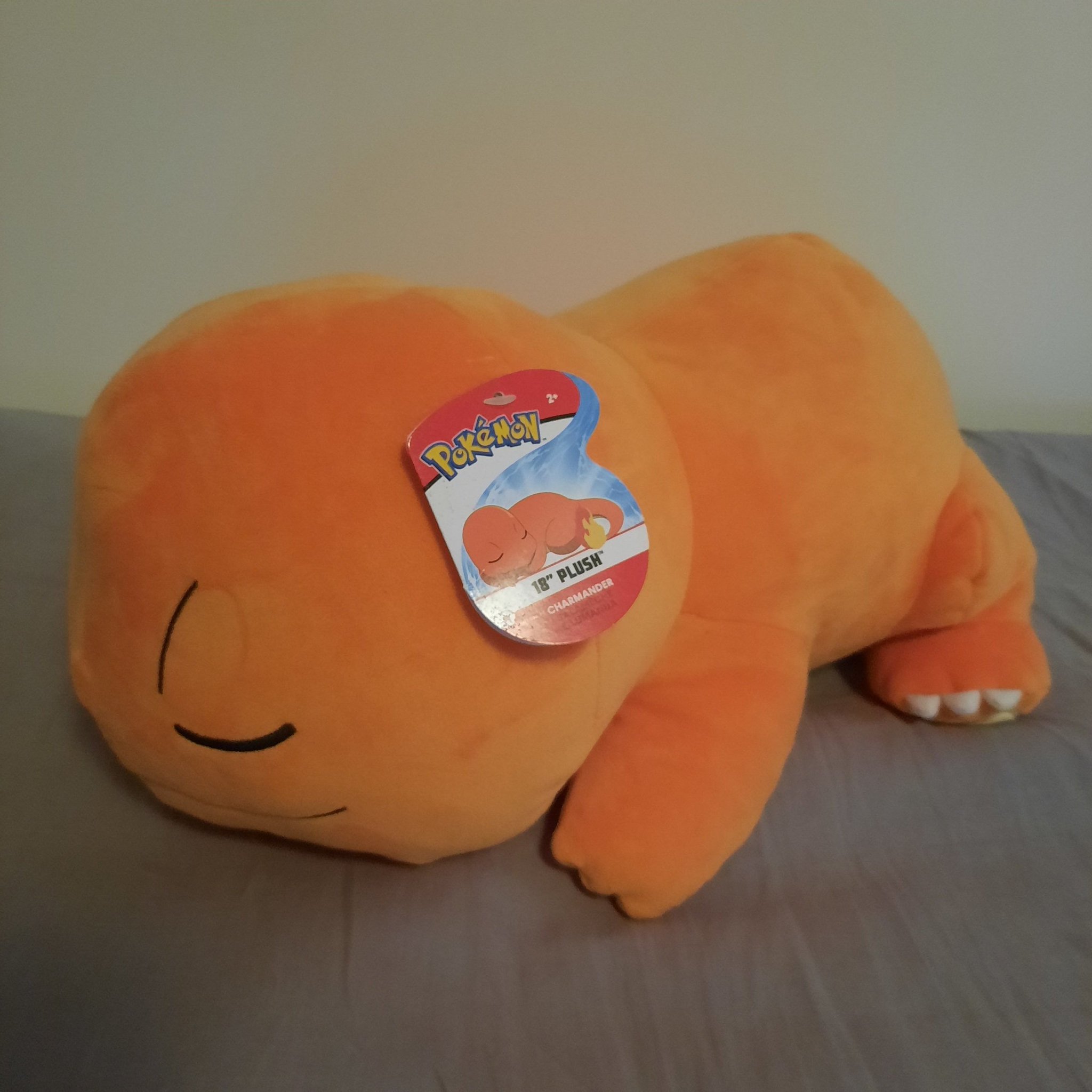 2022 Pokemon Sleeping Charmander Plush Stuffed .. | Köp på Tradera ...
