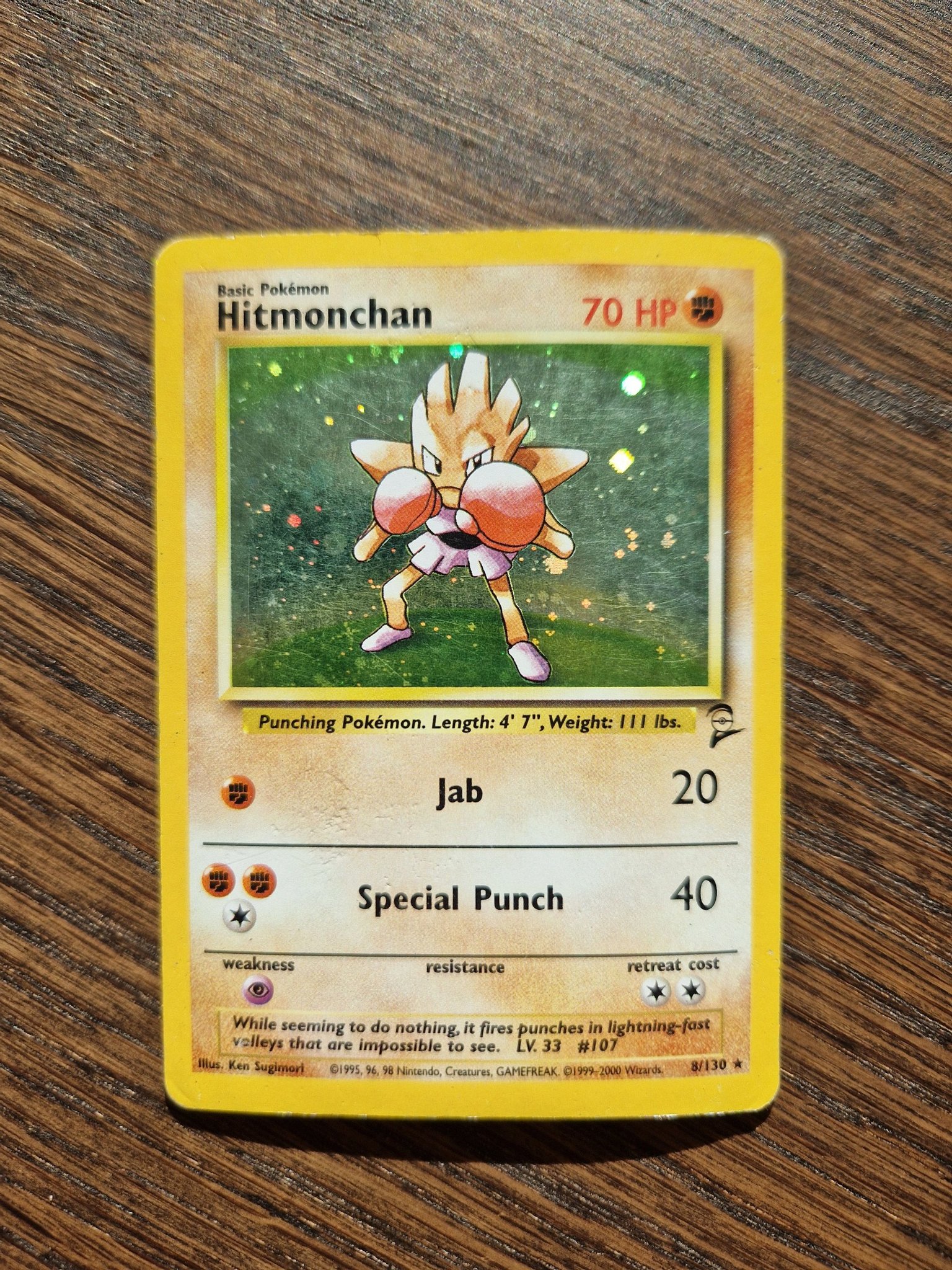Se produkter som liknar Holo Hitmonchan #8 - Pokémon .. på Tradera ...