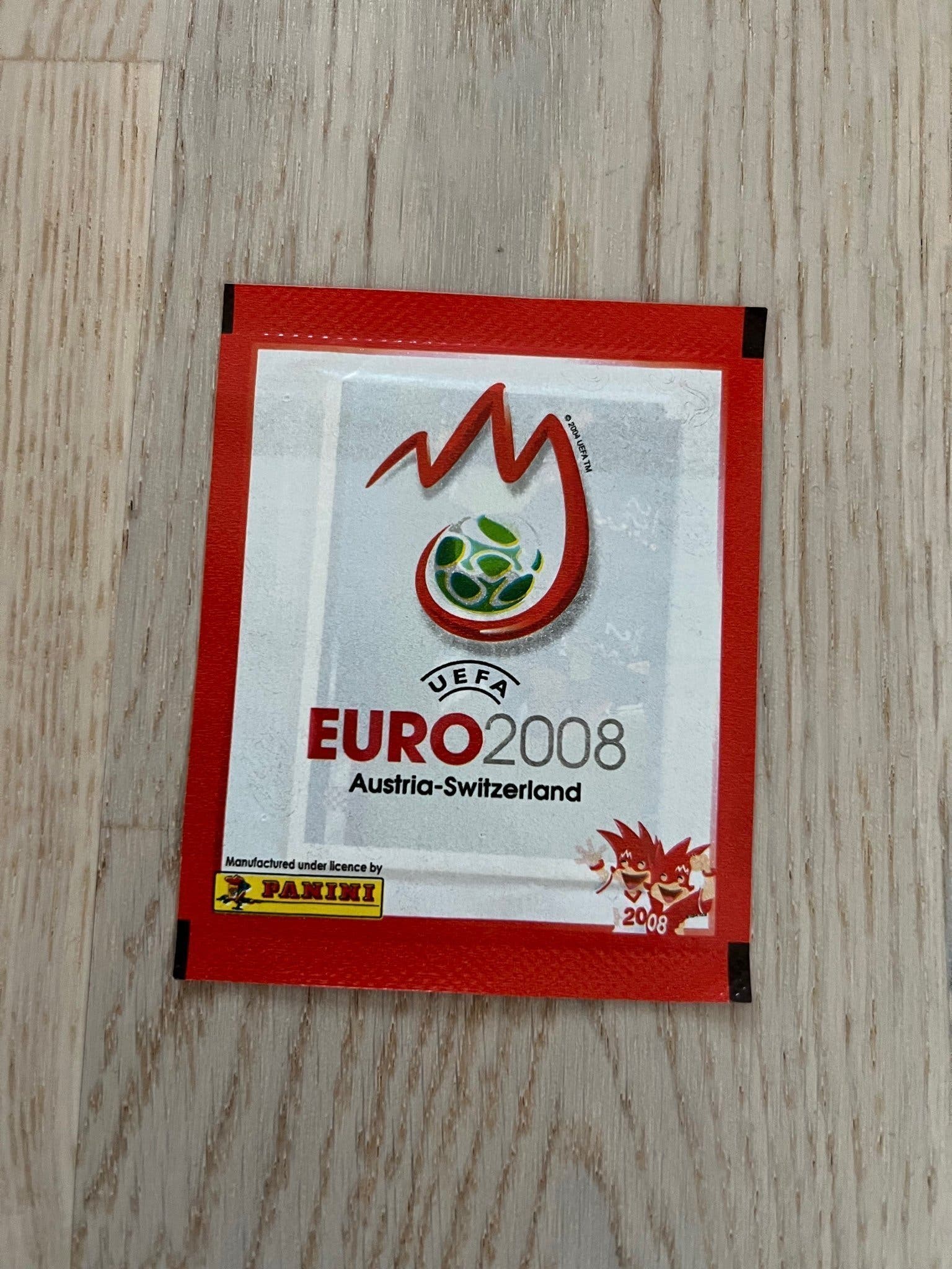 Ny Vintage Panini Euro 2008 Sticker Förpackning | Köp på Tradera ...