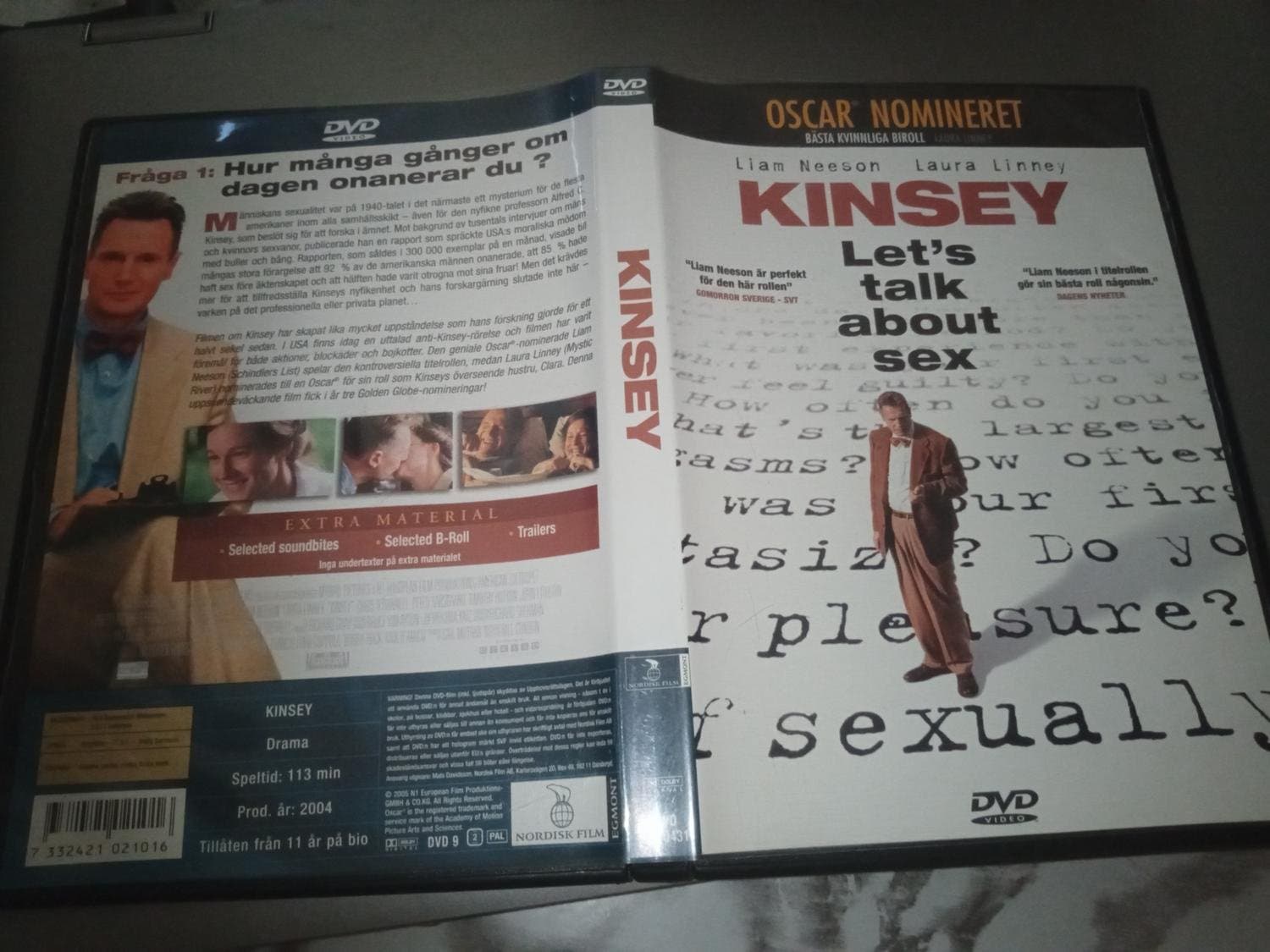 Kinsey Lets Talk About Sex Liam Neeson Laur Köp På Tradera 5753