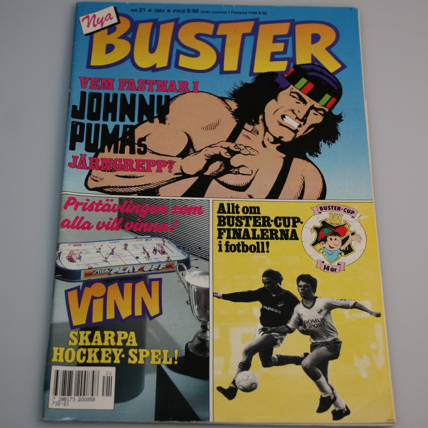 Buster - 1987 - NR 21 - Buster-cup finaler, Joh.. | Köp på Tradera ...