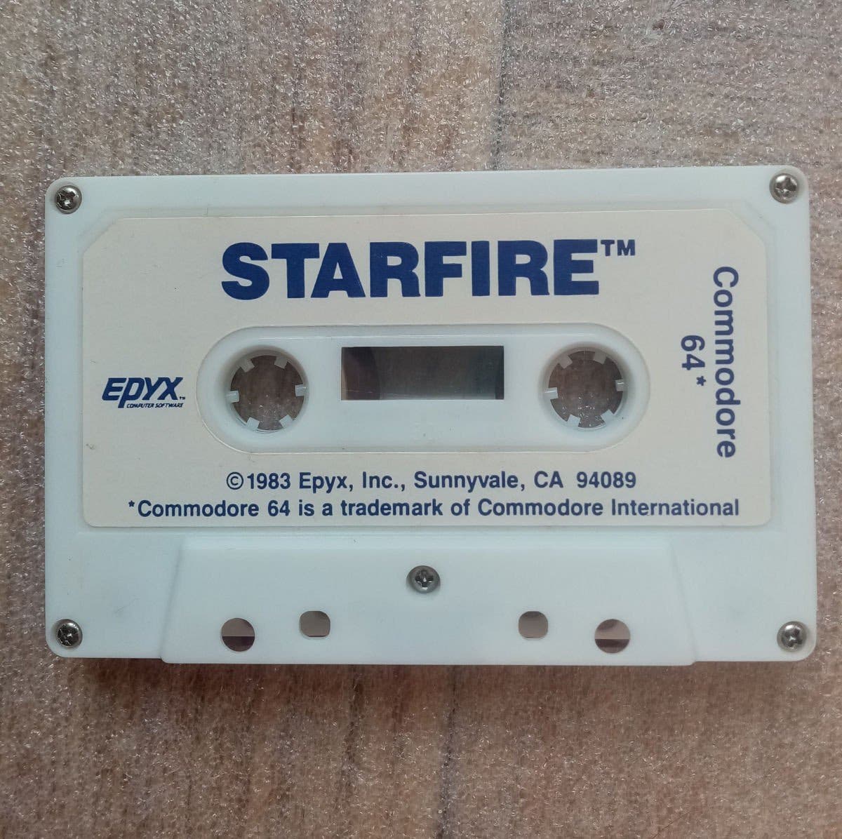 Starfire and Fire One (Epyx) - Lös Tape - Kasse.. | Köp på Tradera ...