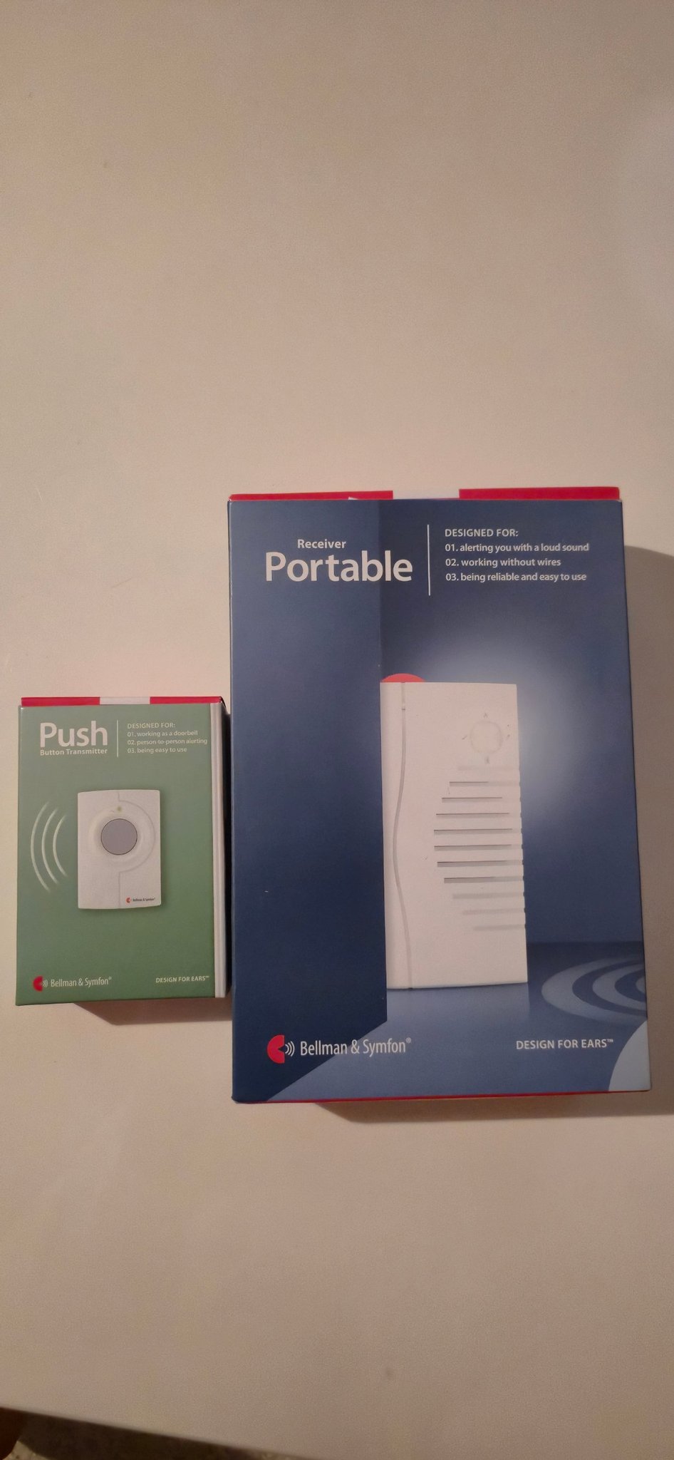 Bellman & Symfon Portabel Mottagare och Tryckkn.. | Köp på Tradera (710731364)