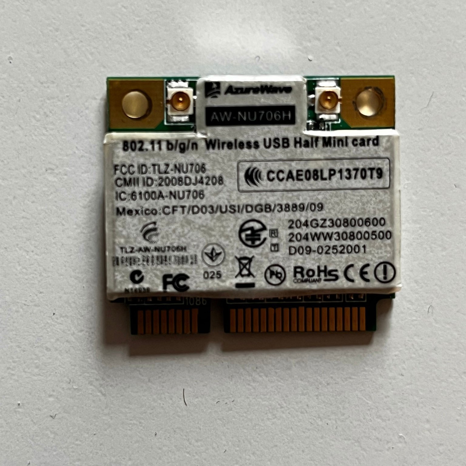 Azurewave AW NU706H | Köp på Tradera (710357348)