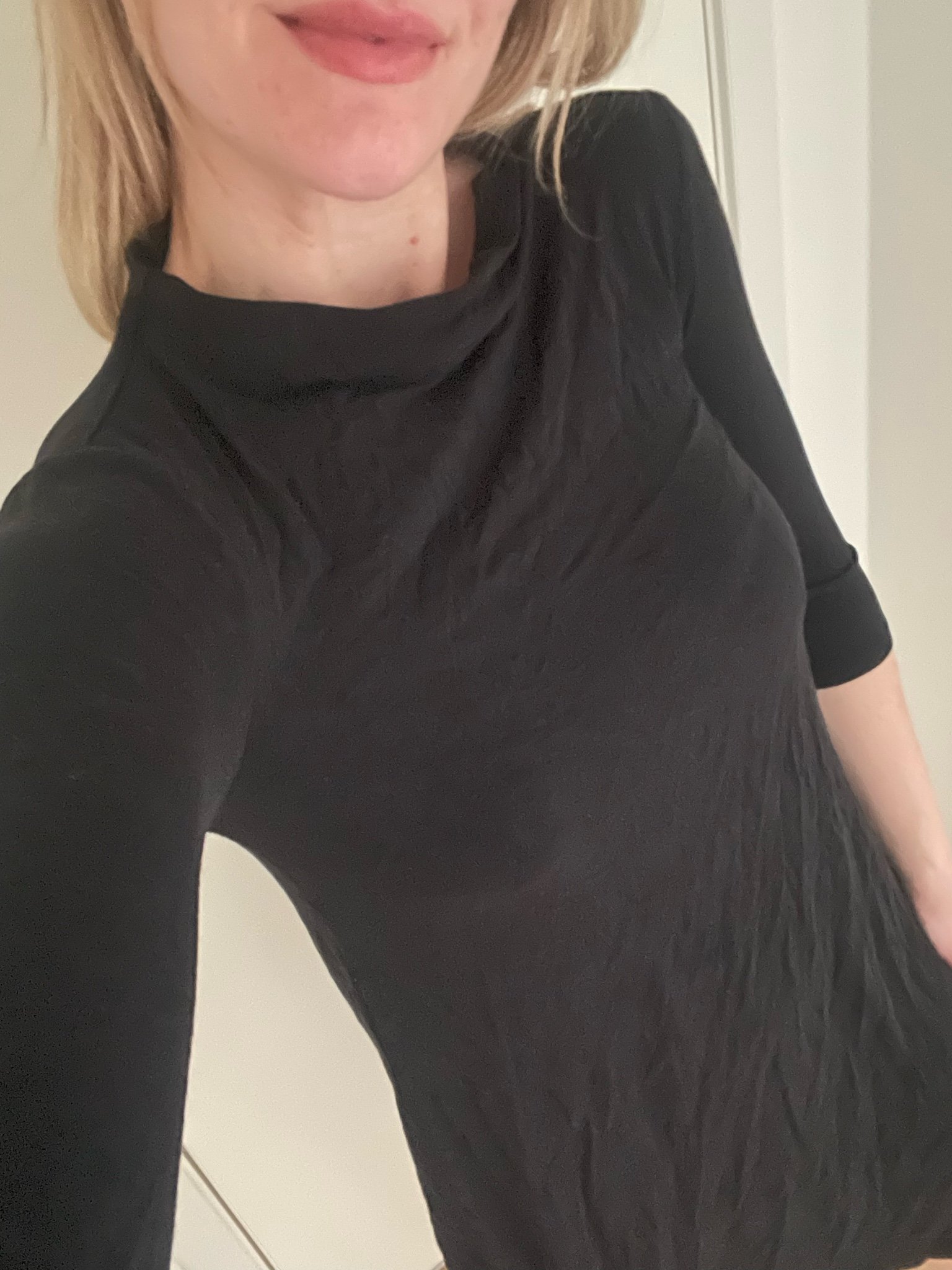 NY klänning klassisk svart polo detalj chic sti.. | Köp på Tradera ...